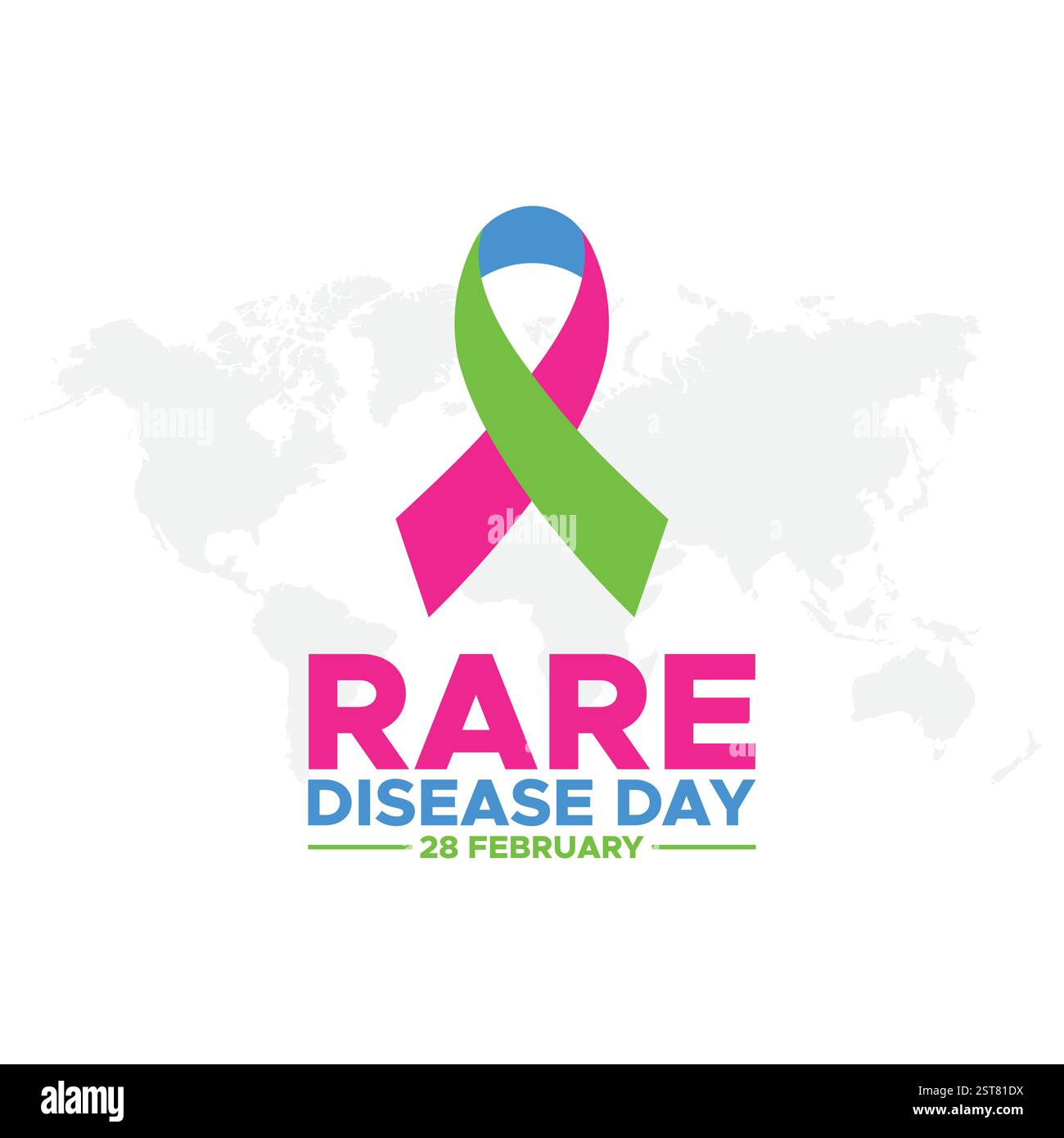 Rare Disease Day. background, banner, card, poster, template. Vector ...