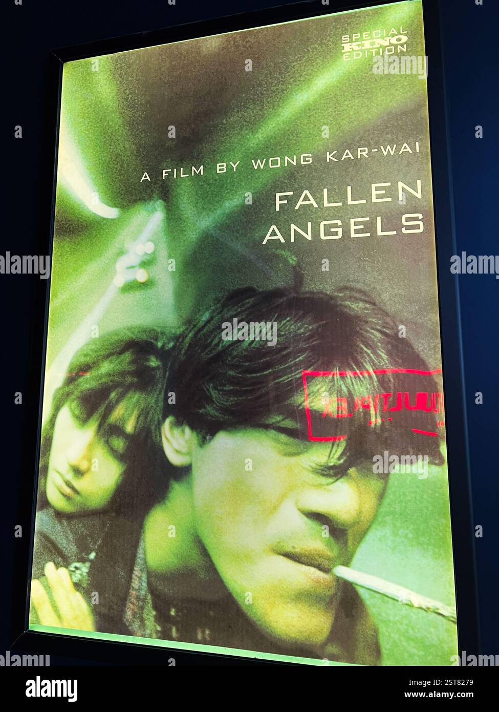 Lviv, Ukraine - February 16, 2025: Fallen Angels 1995 Hong Kong neo ...