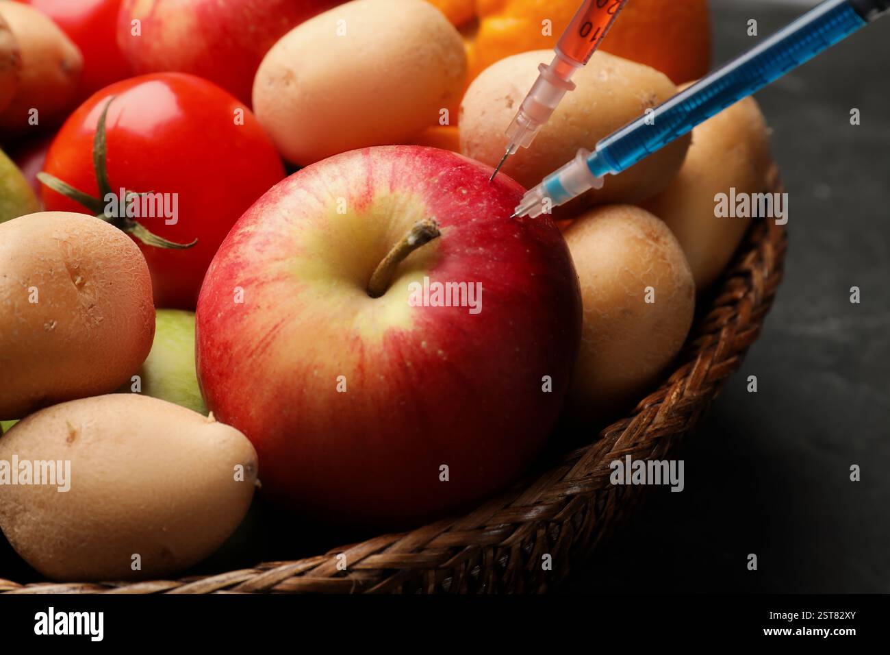 Fresh tomato potato on laboratory hi-res stock photography and images ...