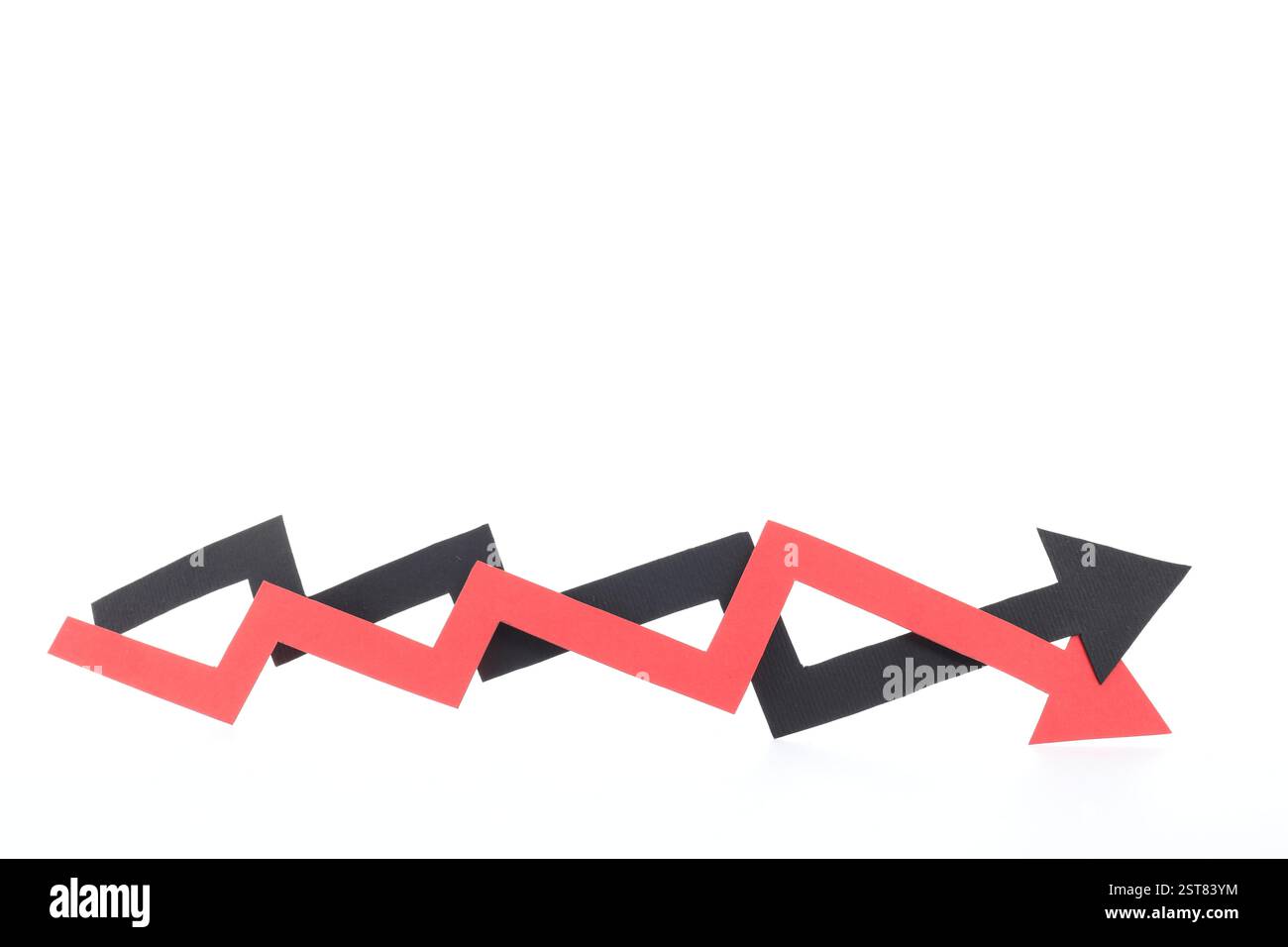 Idea paper arrows Cut Out Stock Images & Pictures - Alamy