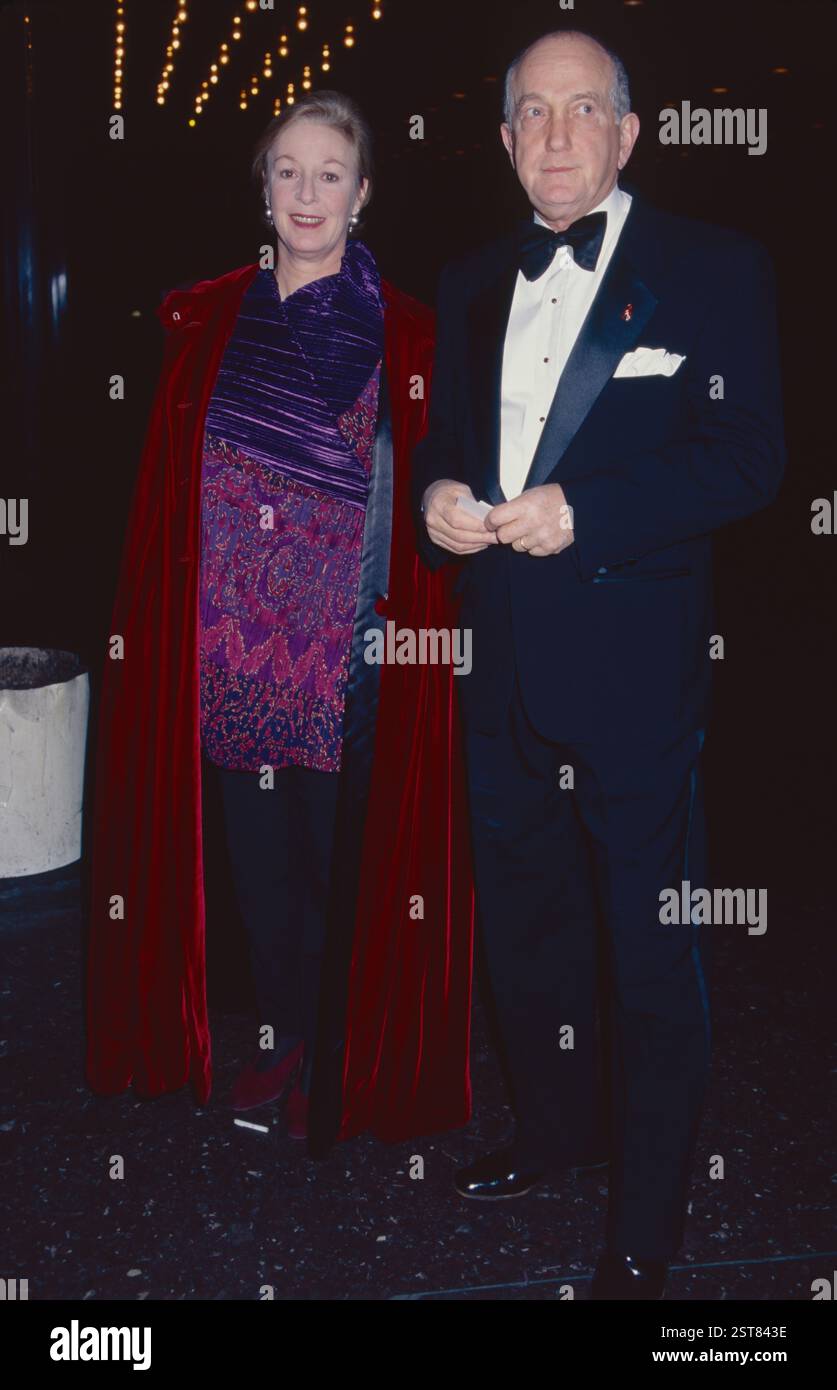 Jane Alexander and husband Edwin Sherin attend the 25th Theatre Hall of ...