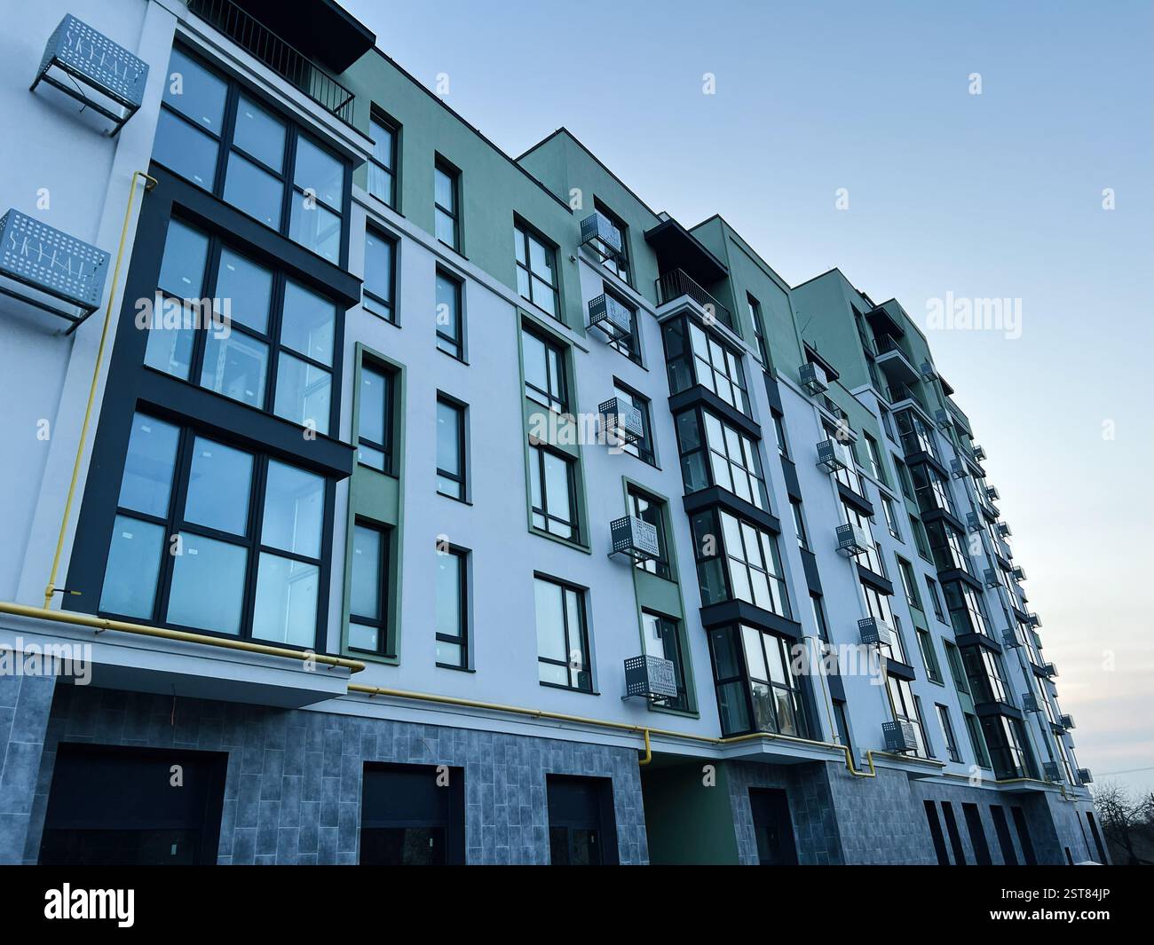 Lviv, Ukraine - February 16, 2025: Contemporary Skyfall apartment ...