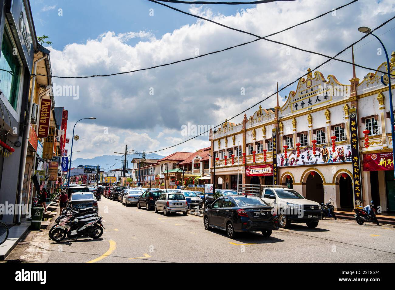 Bentong cityscape, Malaysia Stock Photo - Alamy