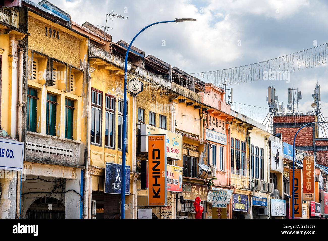 Bentong cityscape, Malaysia Stock Photo - Alamy