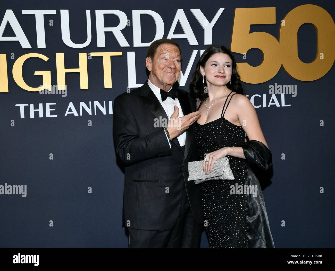 Joe Piscopo, left, and Olivia Piscopo attend the SNL50: The Anniversary ...