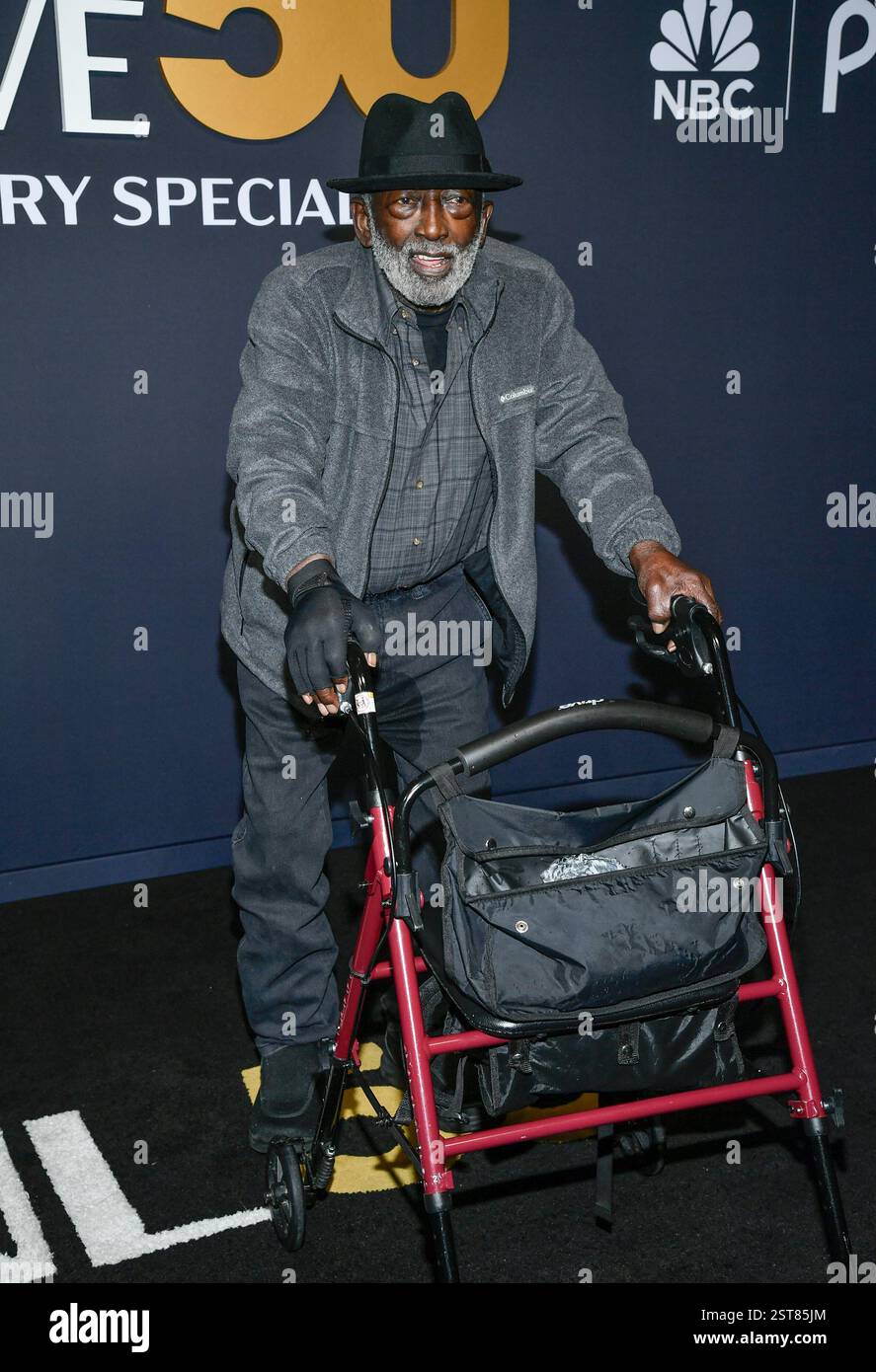 Garrett Morris attends the SNL50: The Anniversary Special at Rockefeller Plaza on Sunday, Feb ...