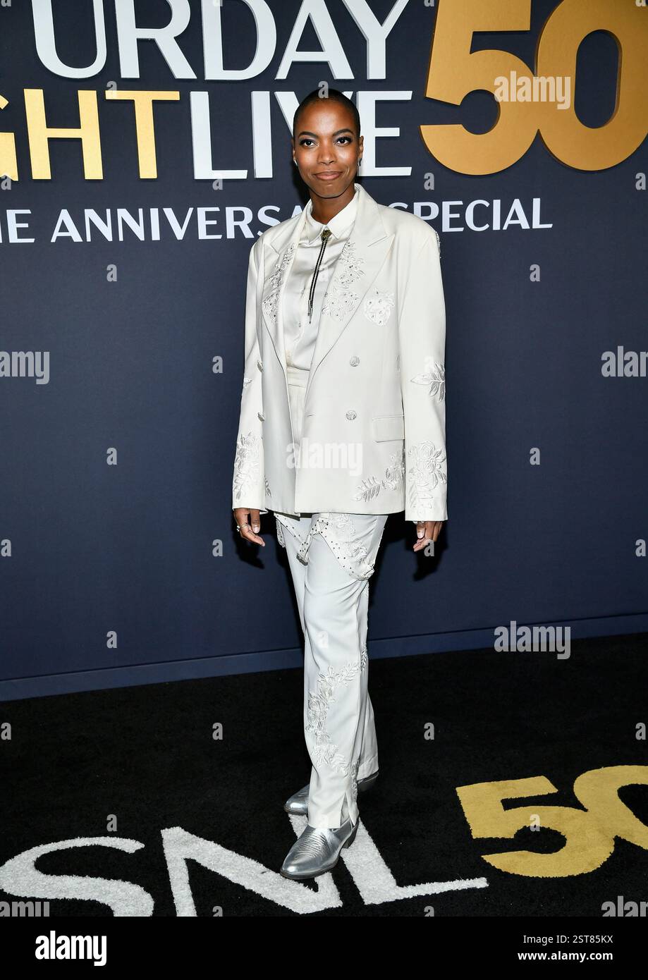 Sasheer Zamata attends the SNL50: The Anniversary Special at ...