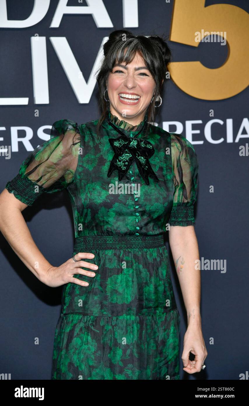 Melissa Villasenor attends the SNL50: The Anniversary Special at ...