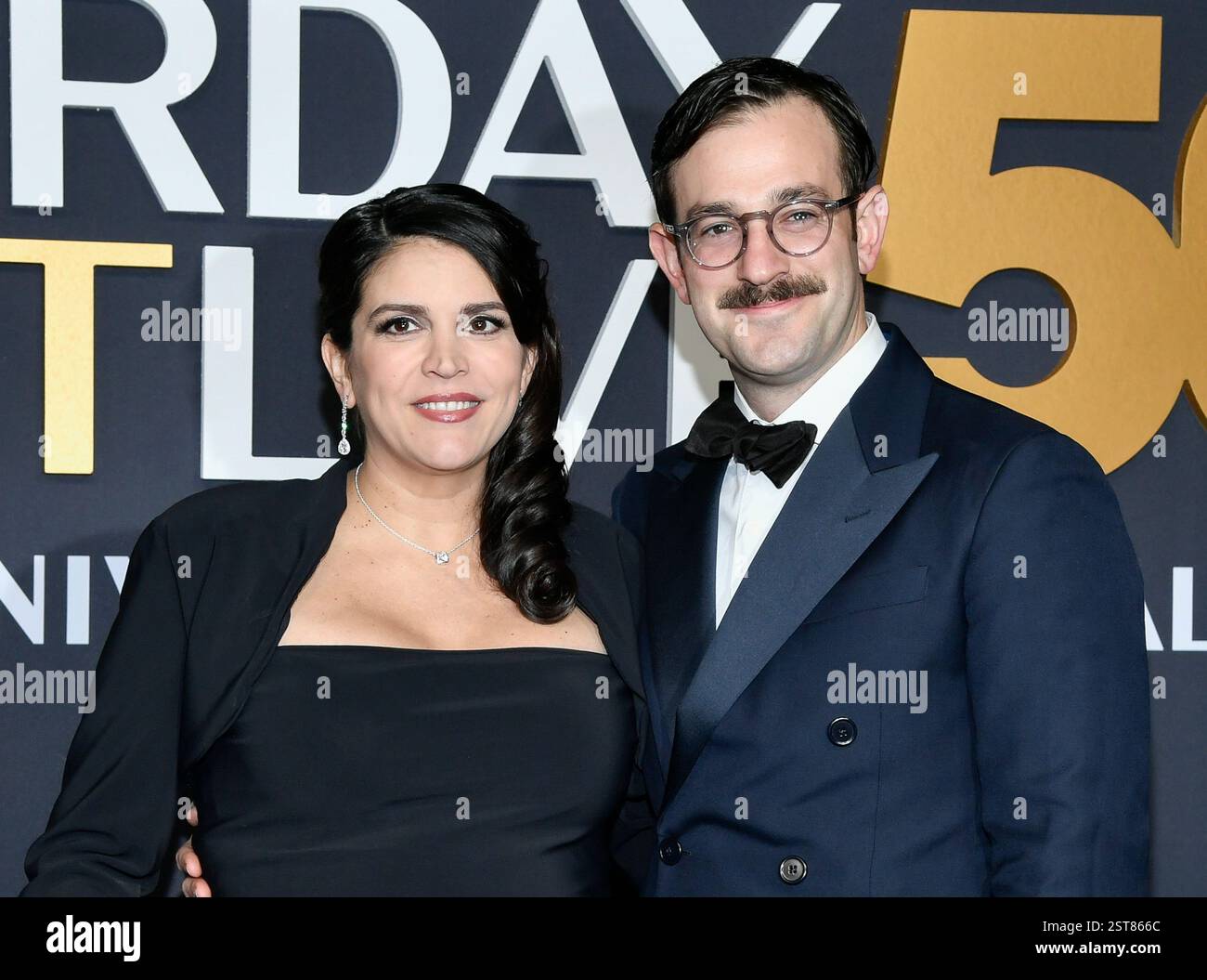 Cecily Strong, left, and fiancé John MacGregor attend the SNL50: The ...