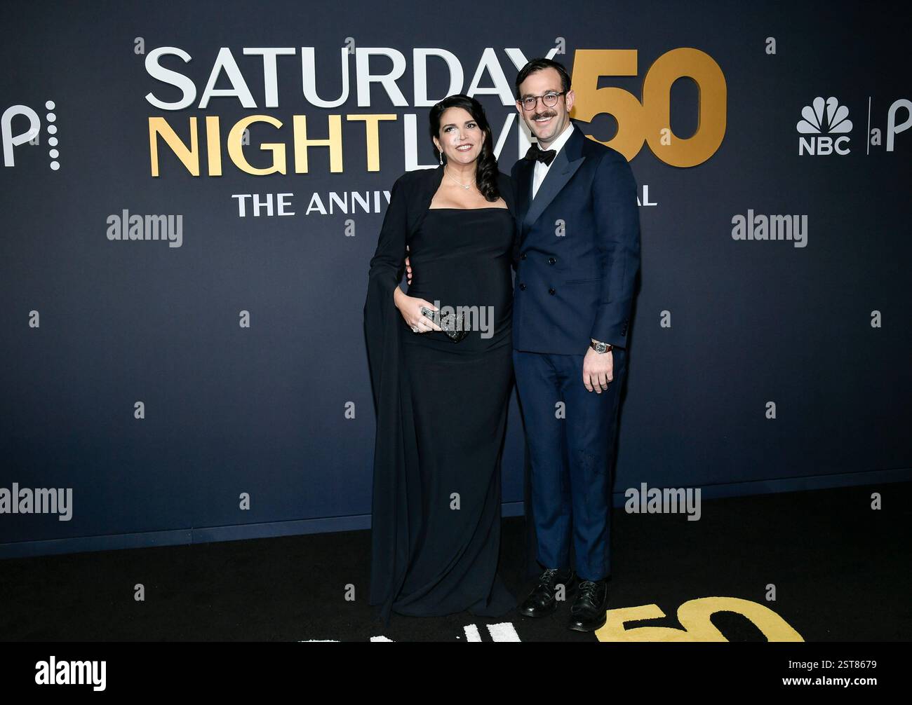 Cecily Strong, left, and fiancé John MacGregor attend the SNL50: The ...