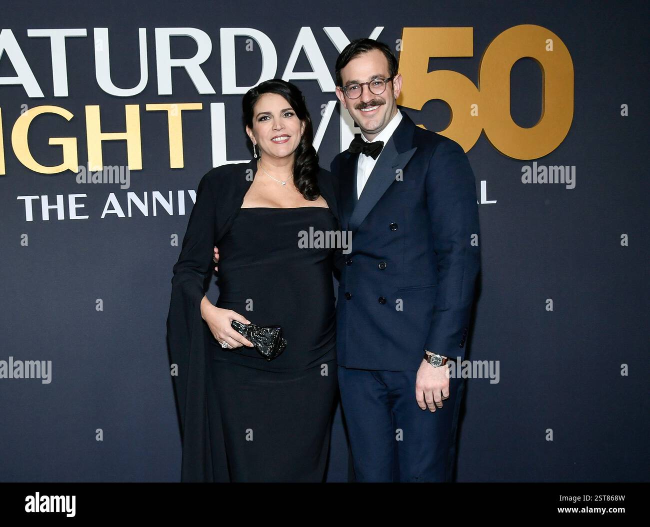 Cecily Strong, left, and fiancé John MacGregor attend the SNL50: The ...