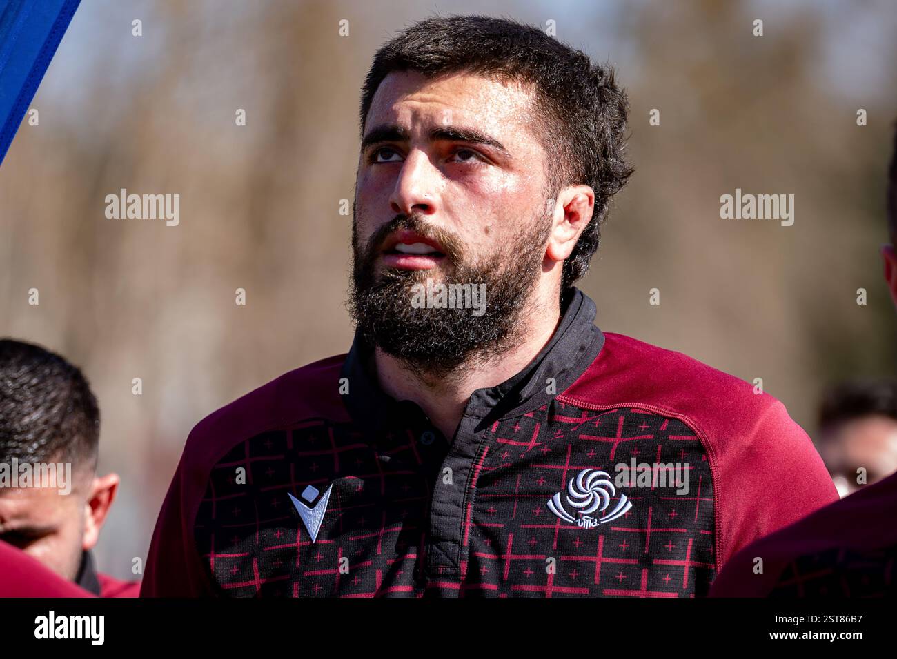 Madrid, Madrid, Spain. 16th Feb, 2025. Vladimer Chachandize of Georgia ...