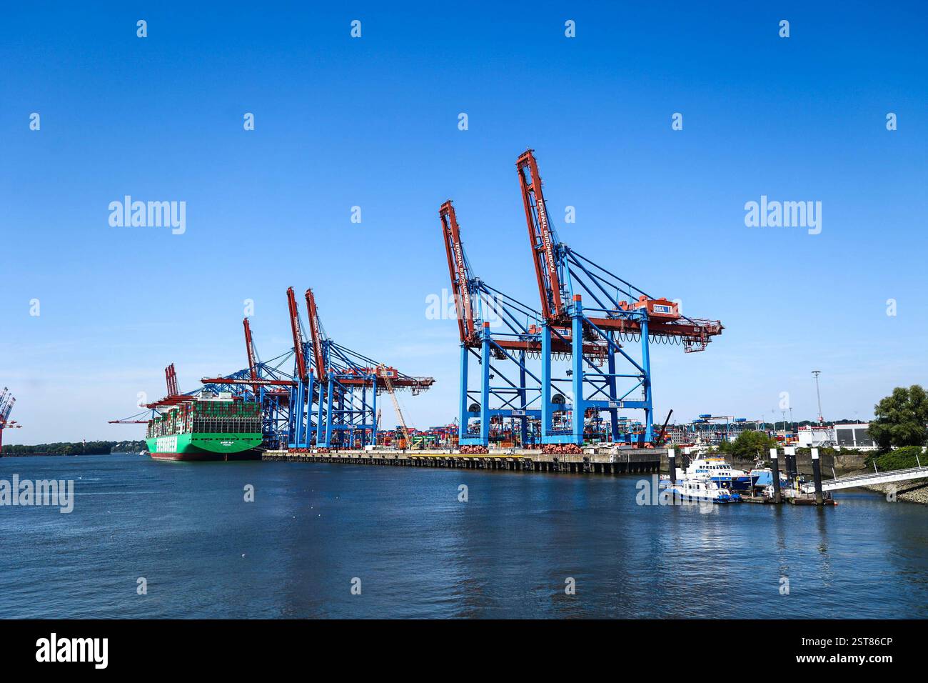 Stockbilder 08/2024 Container Terminal am Hamburger Hafen Hamburg ...