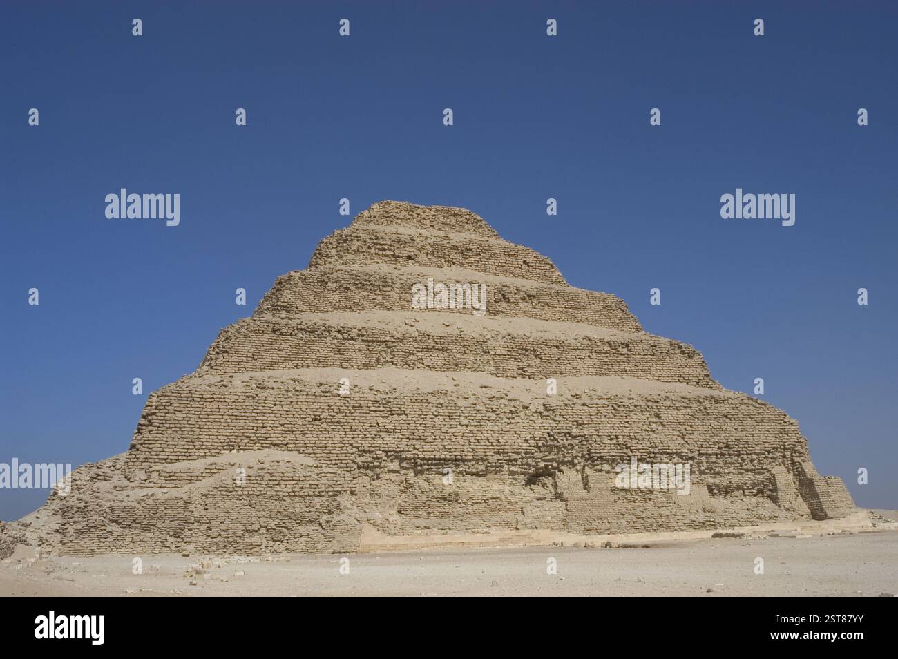 Pyramid of Djoser. Saqqara necropolis. Memphis, Egypt Stock Photo - Alamy