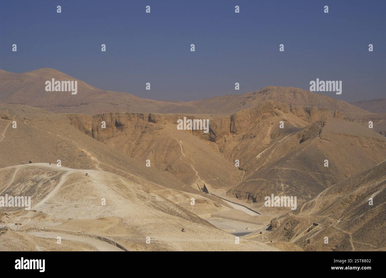 Egypt. Valley of the Kings. Necropolis of ancient Egypt, near Luxor ...