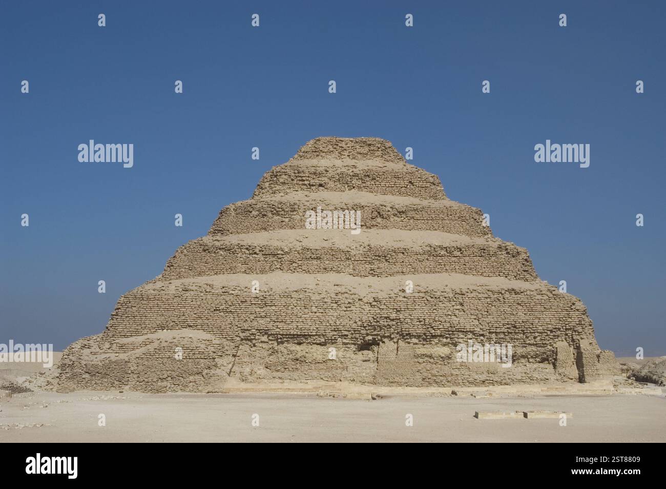 Pyramid of Djoser. Saqqara necropolis. Memphis, Egypt Stock Photo - Alamy