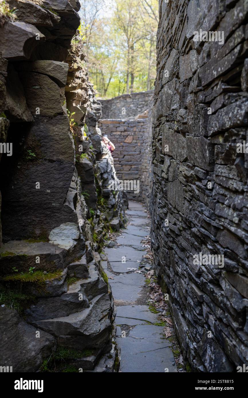 Opus 40 is a large environmental sculpture on the U.S. National ...