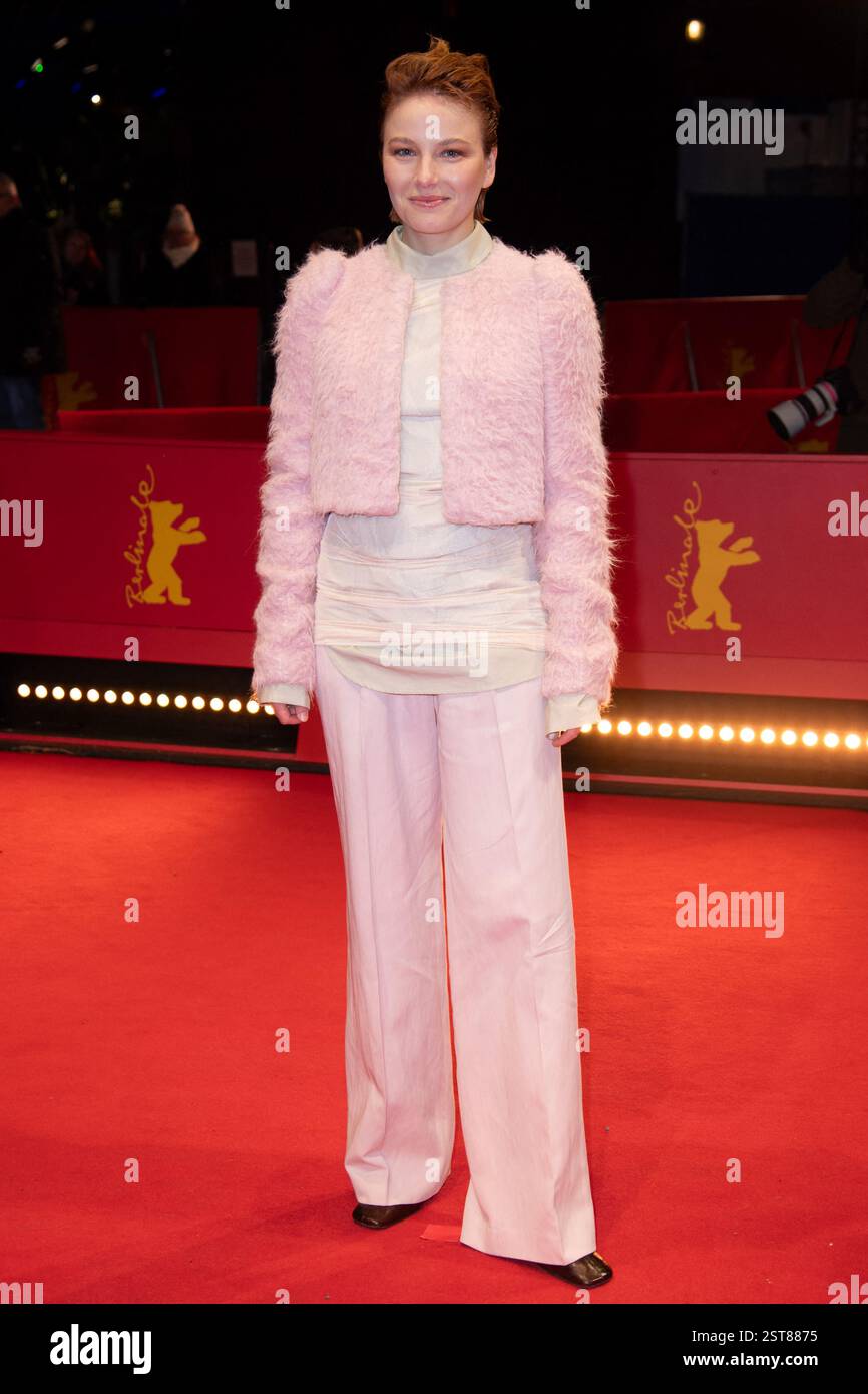 Berlin, Germany. 17th Feb, 2025. Devrim Lingnau attending the What ...