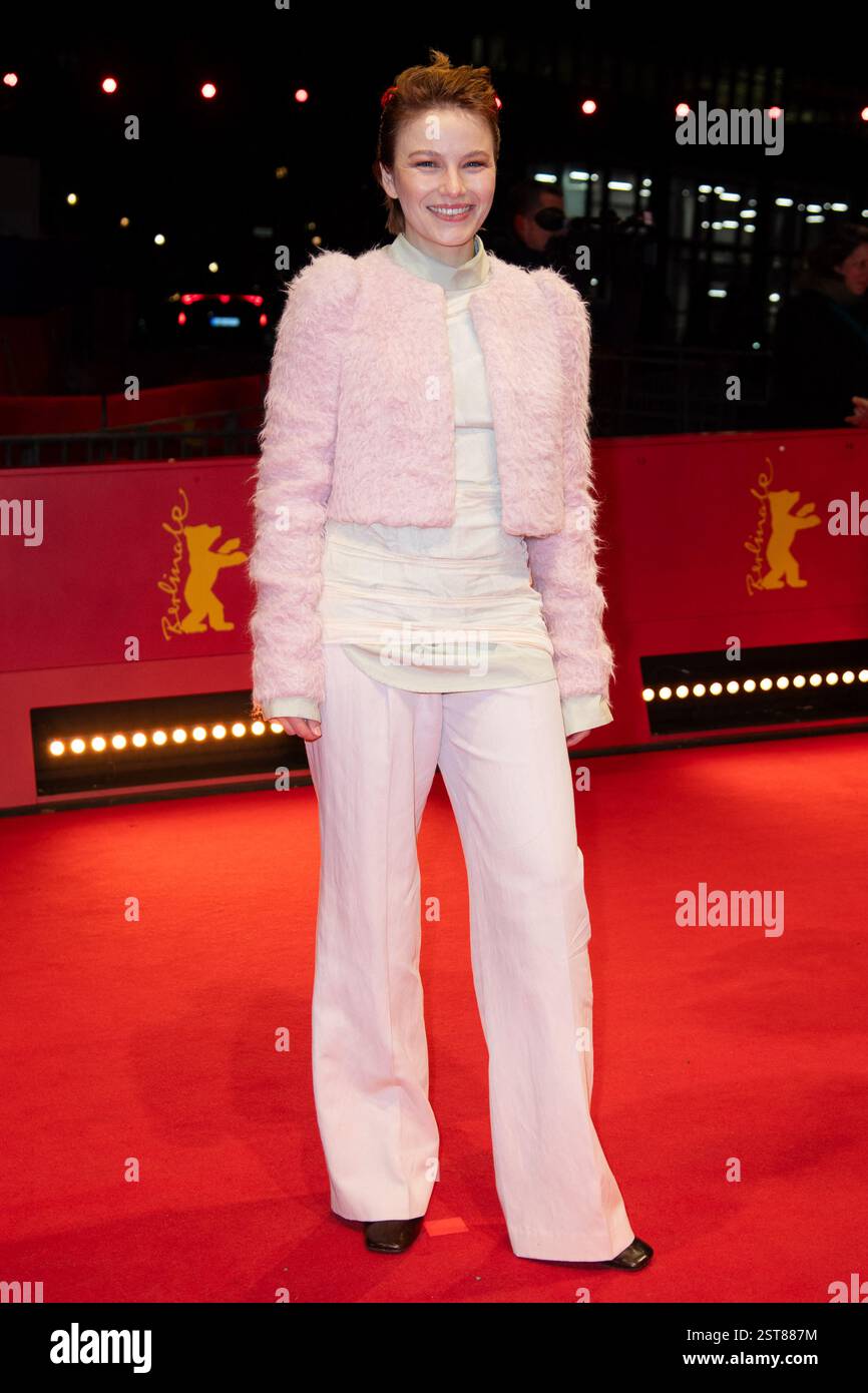 Berlin, Germany. 17th Feb, 2025. Devrim Lingnau attending the What ...