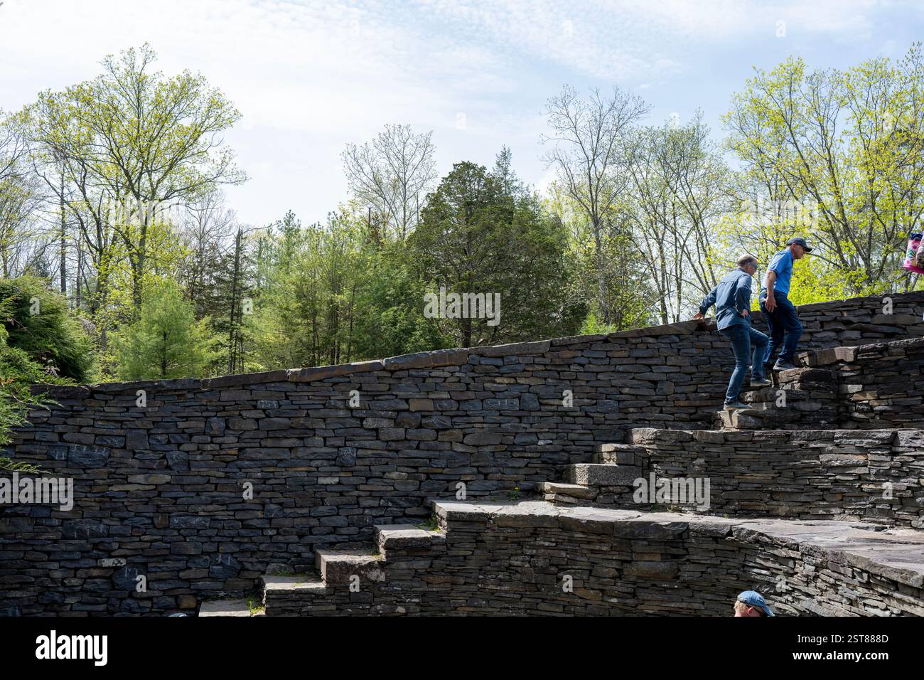 Opus 40 is a large environmental sculpture on the U.S. National ...