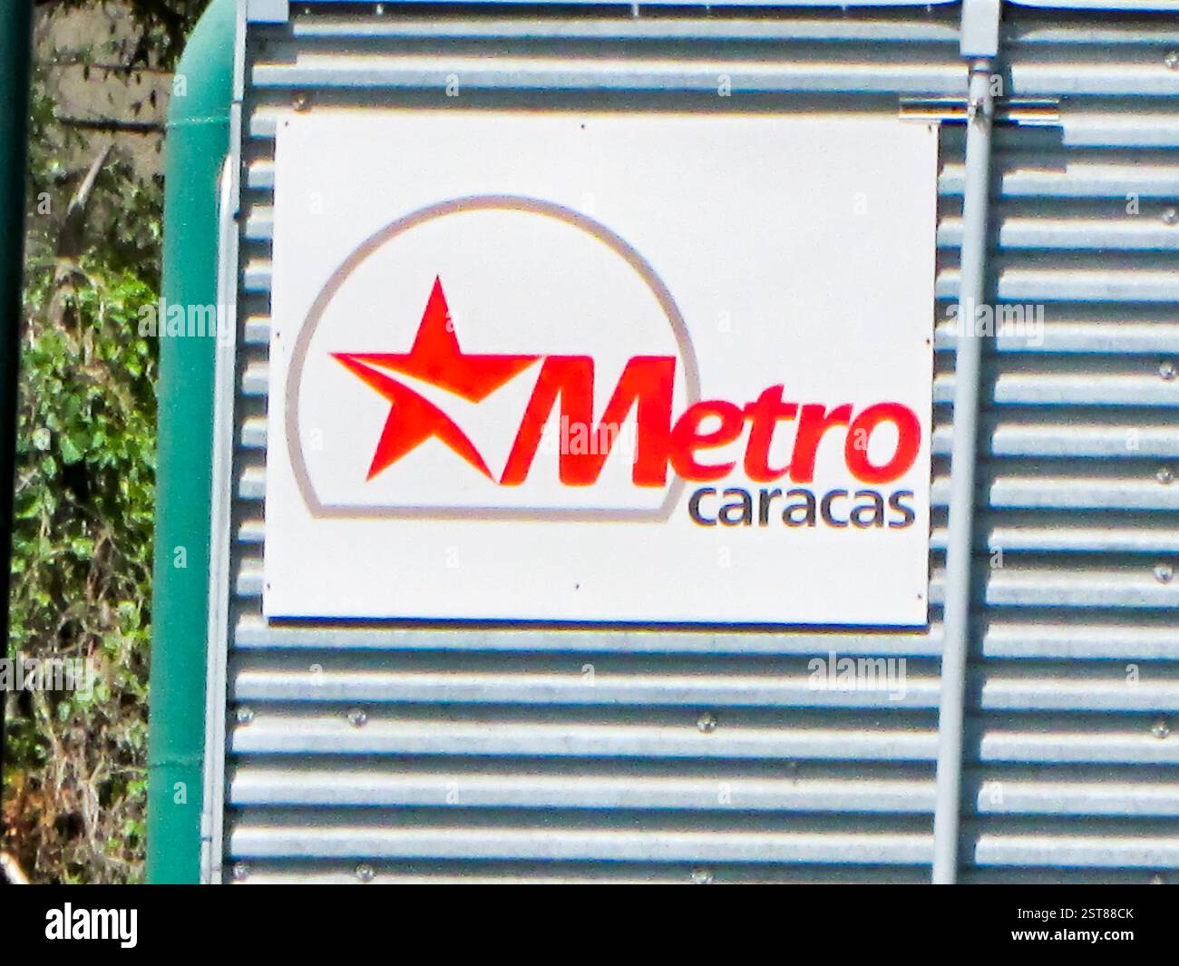 Metro de Caracas.Editorial, editorial illustrative. Venezuela, Caracas ...