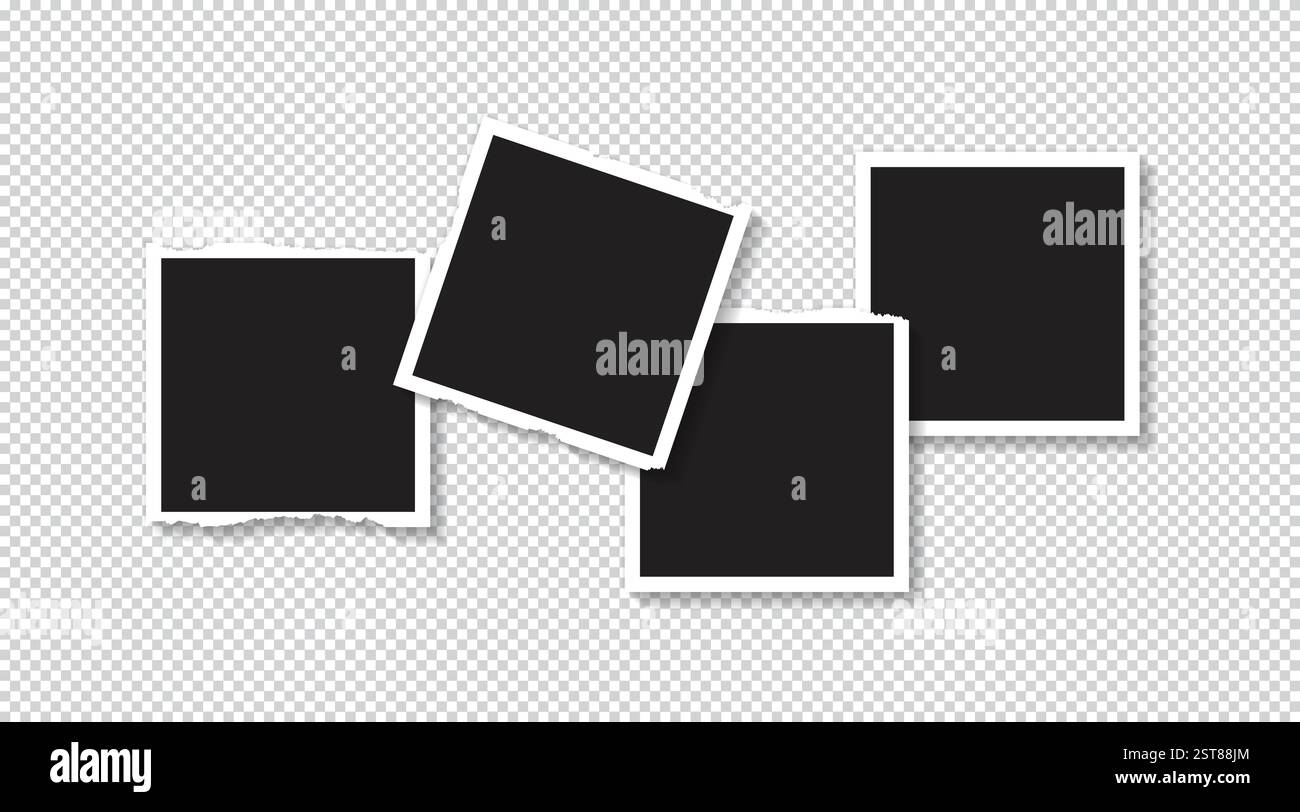 Photo frame collection with blank place, Mockup for design, portfolios ...