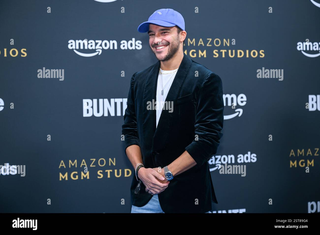 Berlin, Germany. 17th Feb, 2025. Kostja Ullmann comes to a party hosted by Prime Video & Amazon ...