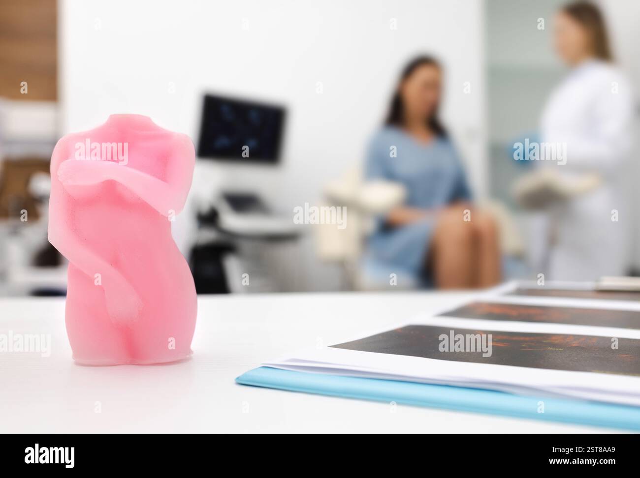 Gynecology, women's health concept. Annual examination of female ...