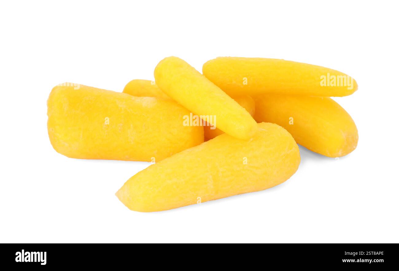 Fresh baby carrots isolated on white. Root vegetable Stock Photo - Alamy