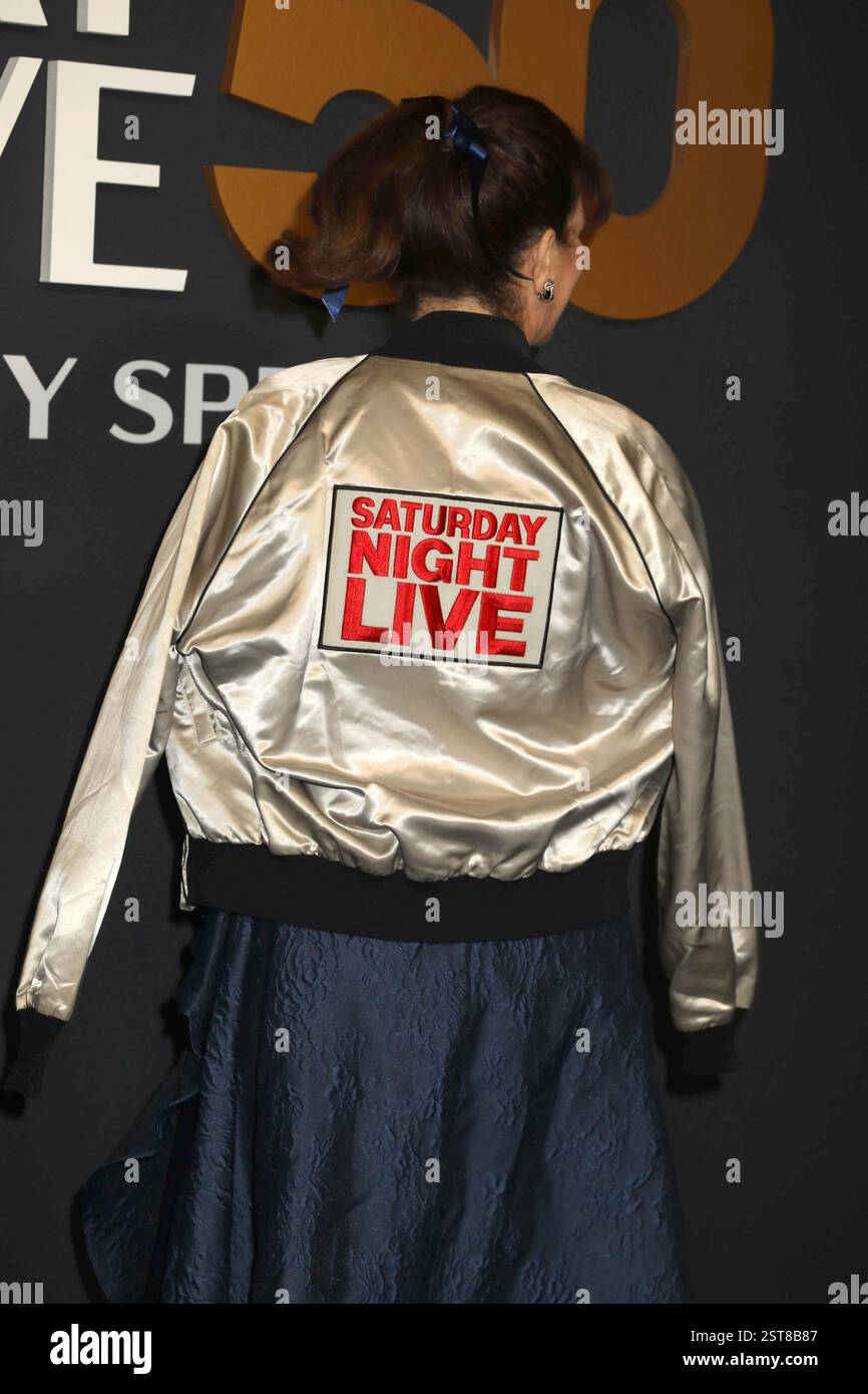 February 16, 2025, New York, New York, USA: Actor ANA GASTEYER seen at the arrivals for SNL 50 ...