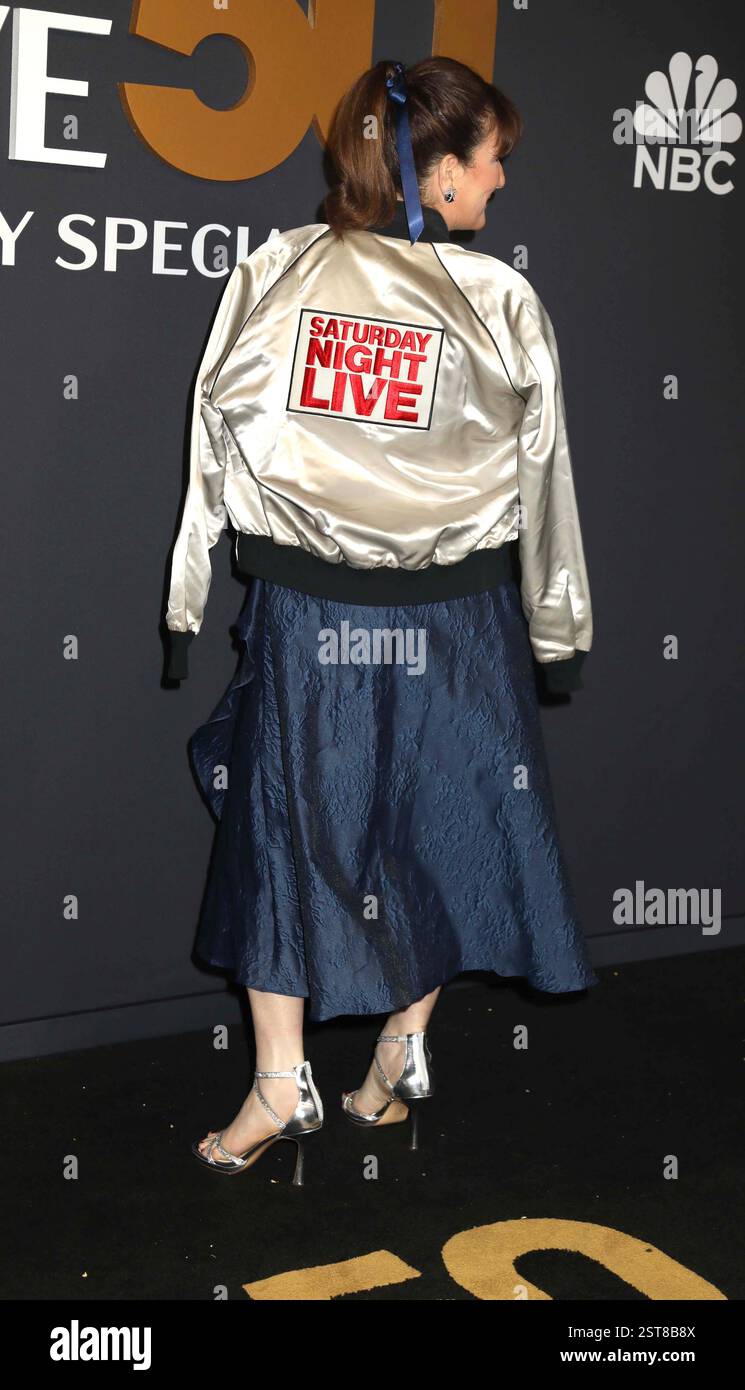 February 16, 2025, New York, New York, USA: Actor ANA GASTEYER seen at the arrivals for SNL 50 ...