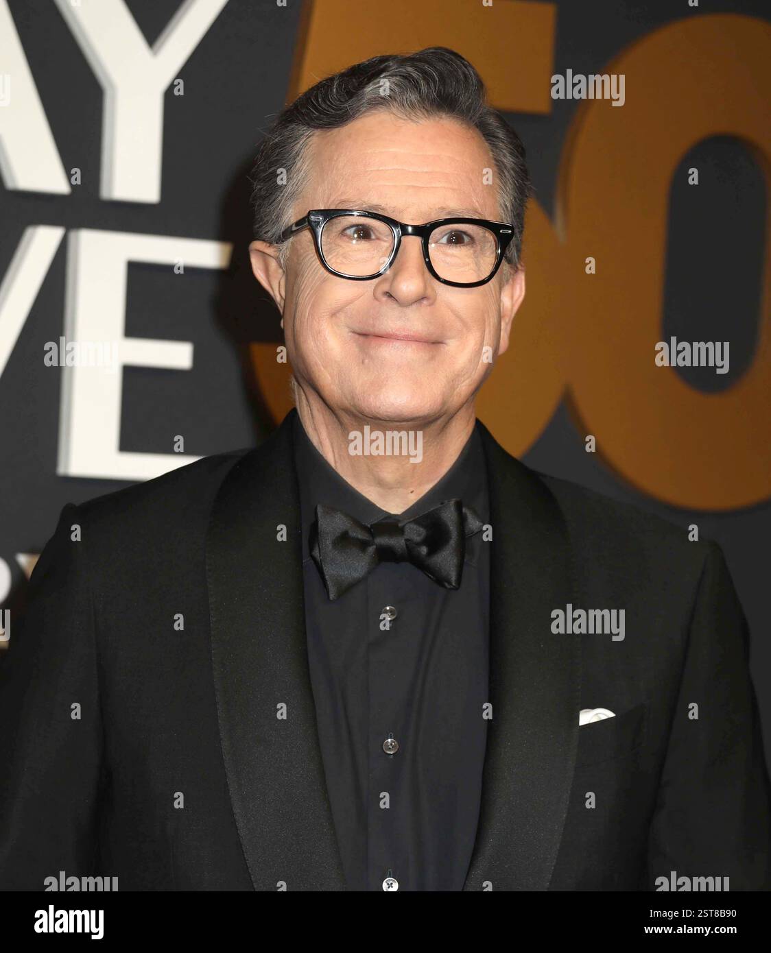 February 16, 2025, New York, New York, USA: Late night talk show host ...