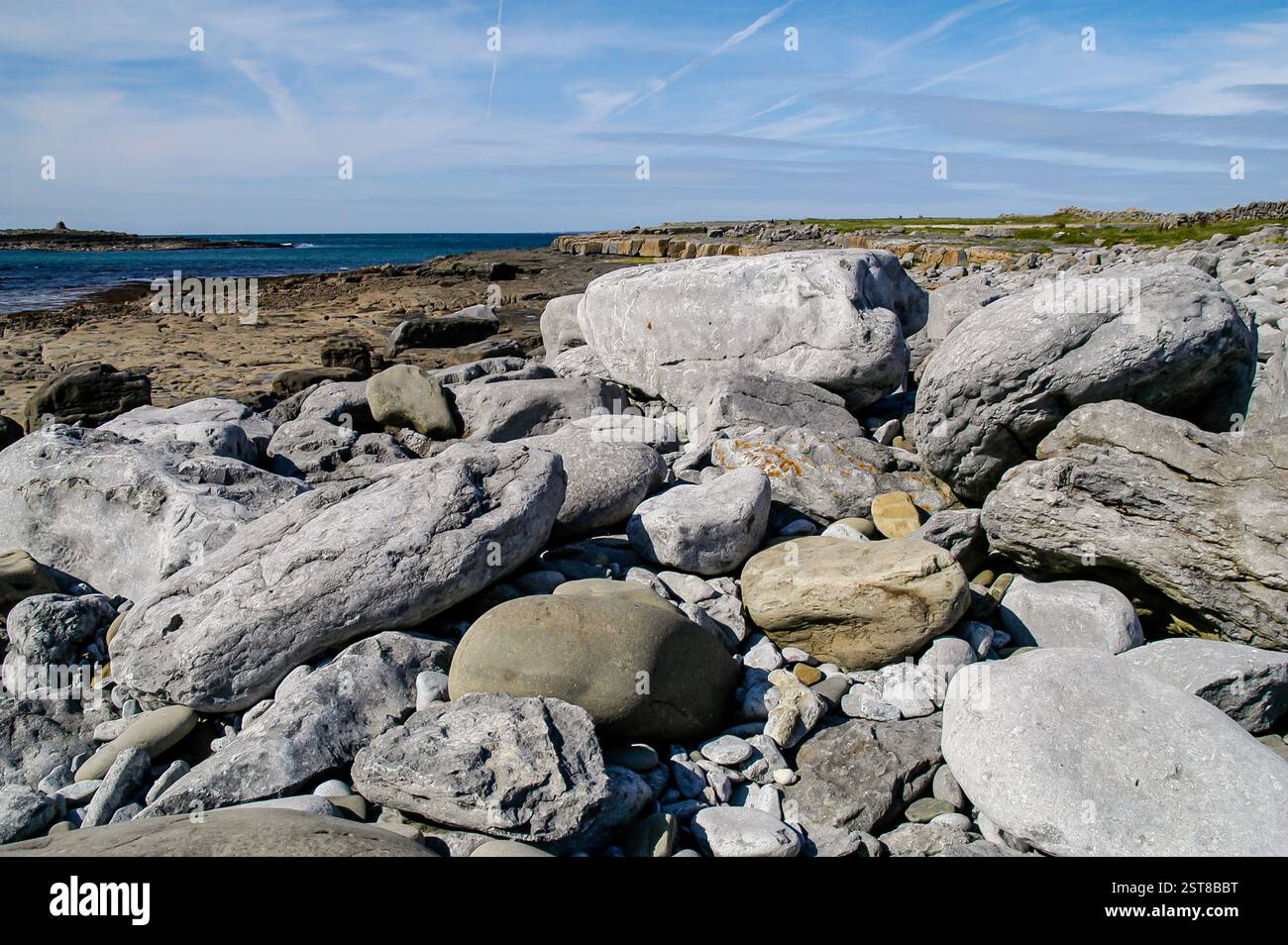 Spectacular landscape of the Burren region of County Clare, Ireland ...