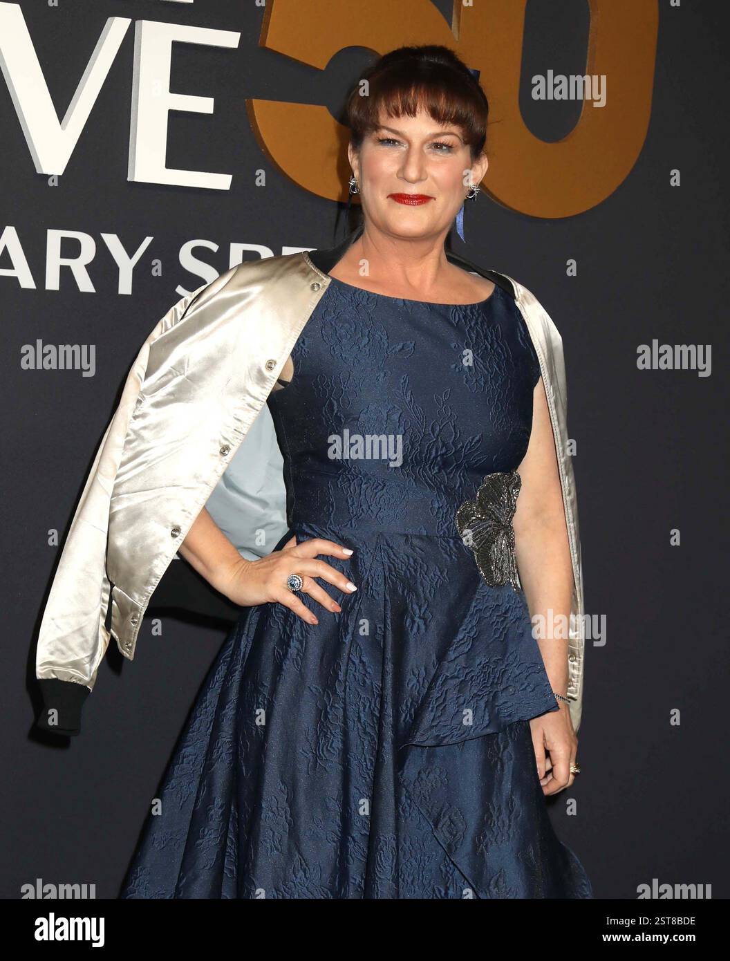 February 16, 2025, New York, New York, USA: Actor ANA GASTEYER seen at the arrivals for SNL 50 ...