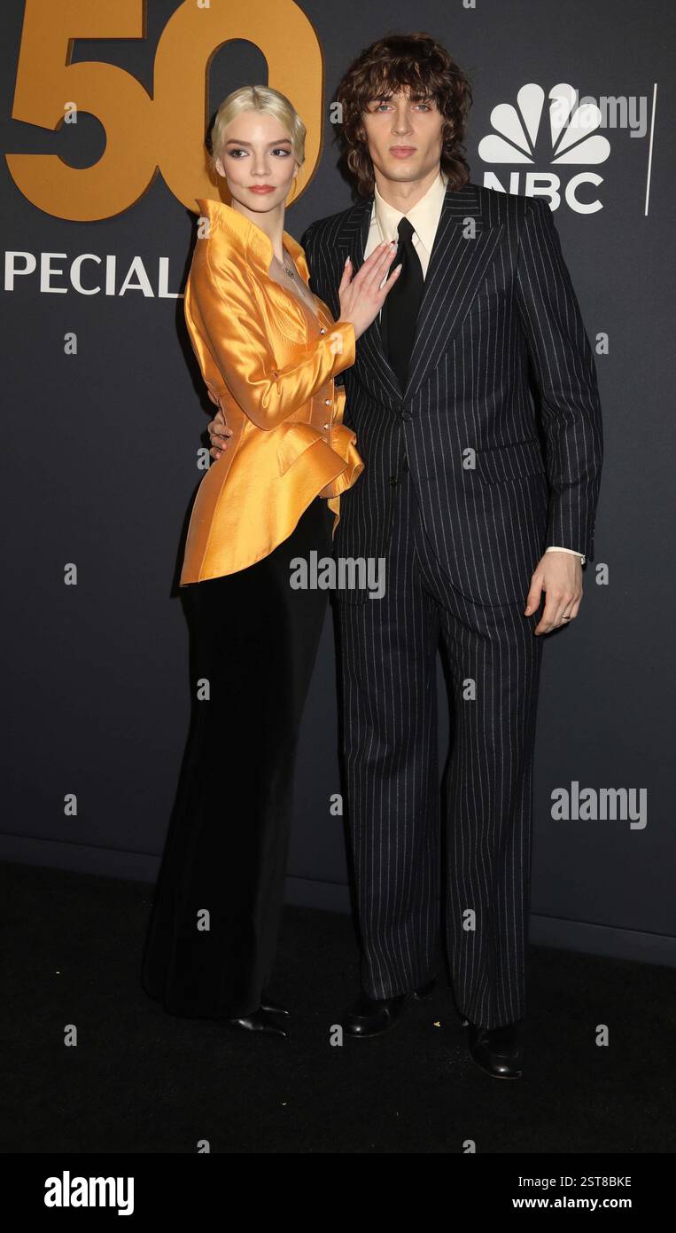 February 16, 2025, New York, New York, USA: Actor ANYA TAYLOR-JOY and ...
