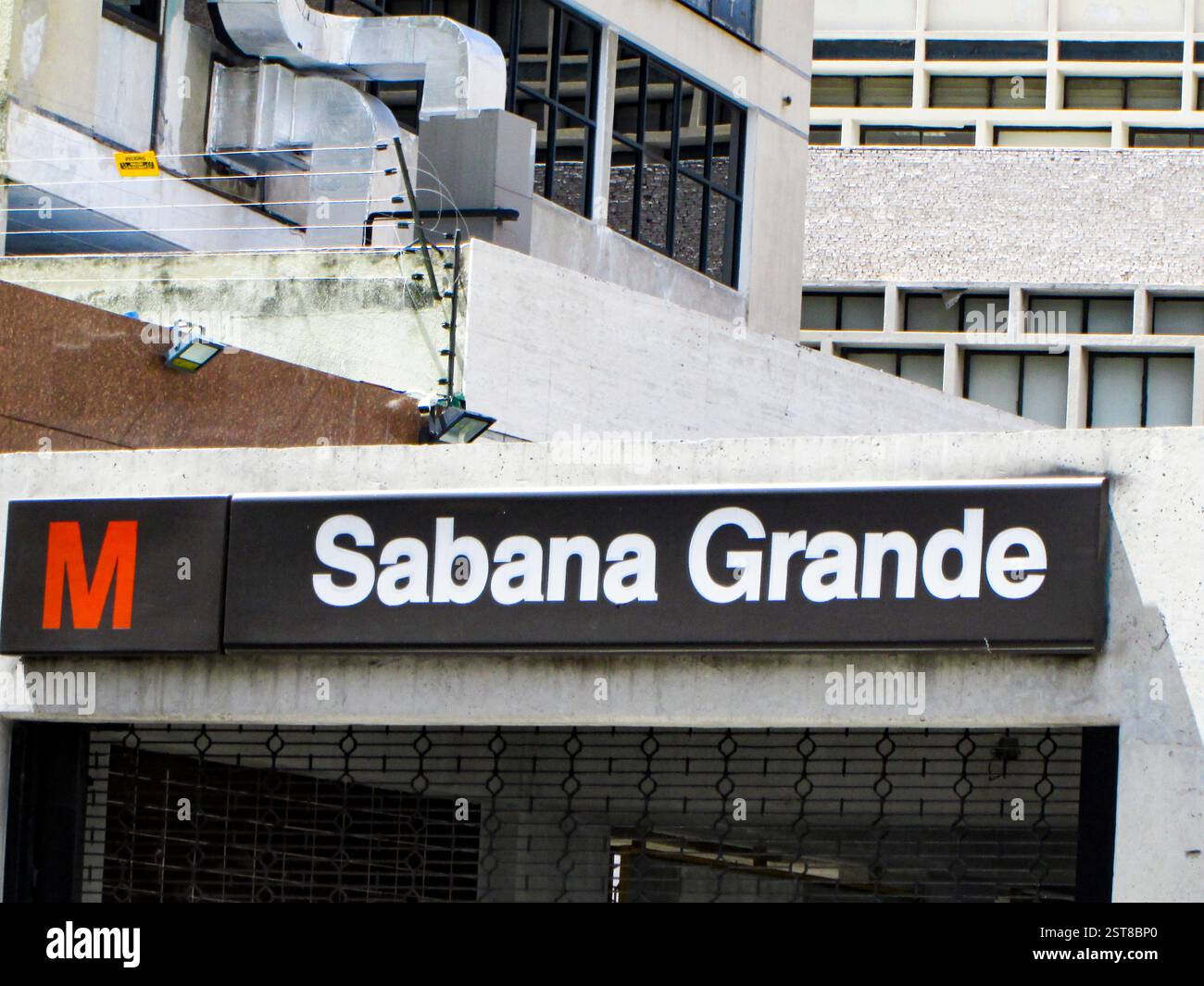 Metro de Caracas. Sabana Grande Station.Editorial, editorial ...