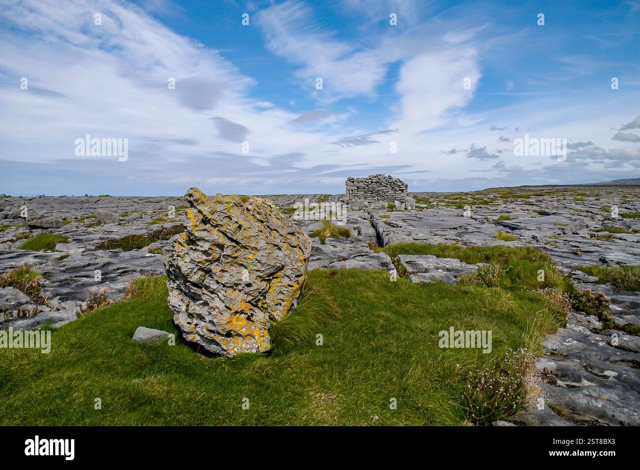 Spectacular landscape of the Burren region of County Clare, Ireland ...