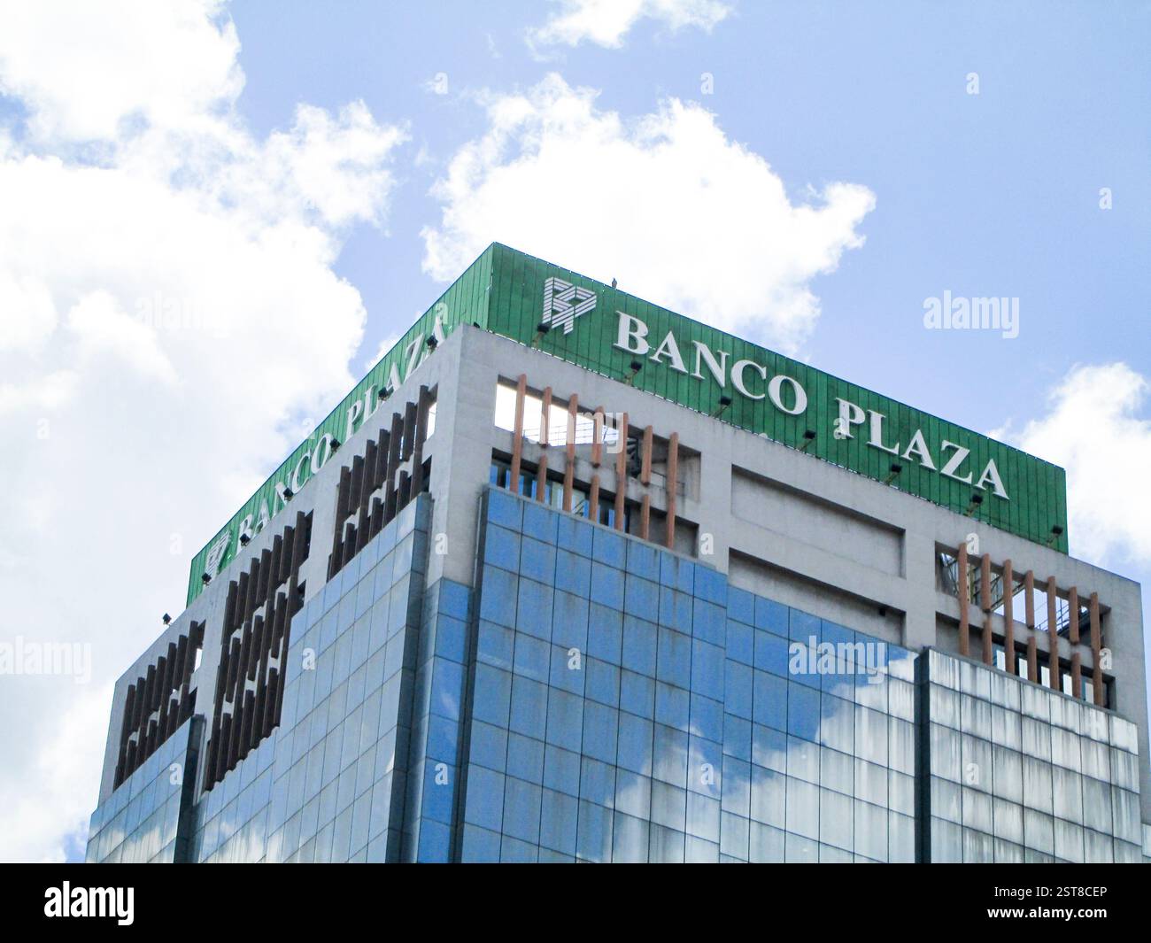 Iconic Venezuelan bank ,Banco Plaza. Editorial, editorial illustrative ...
