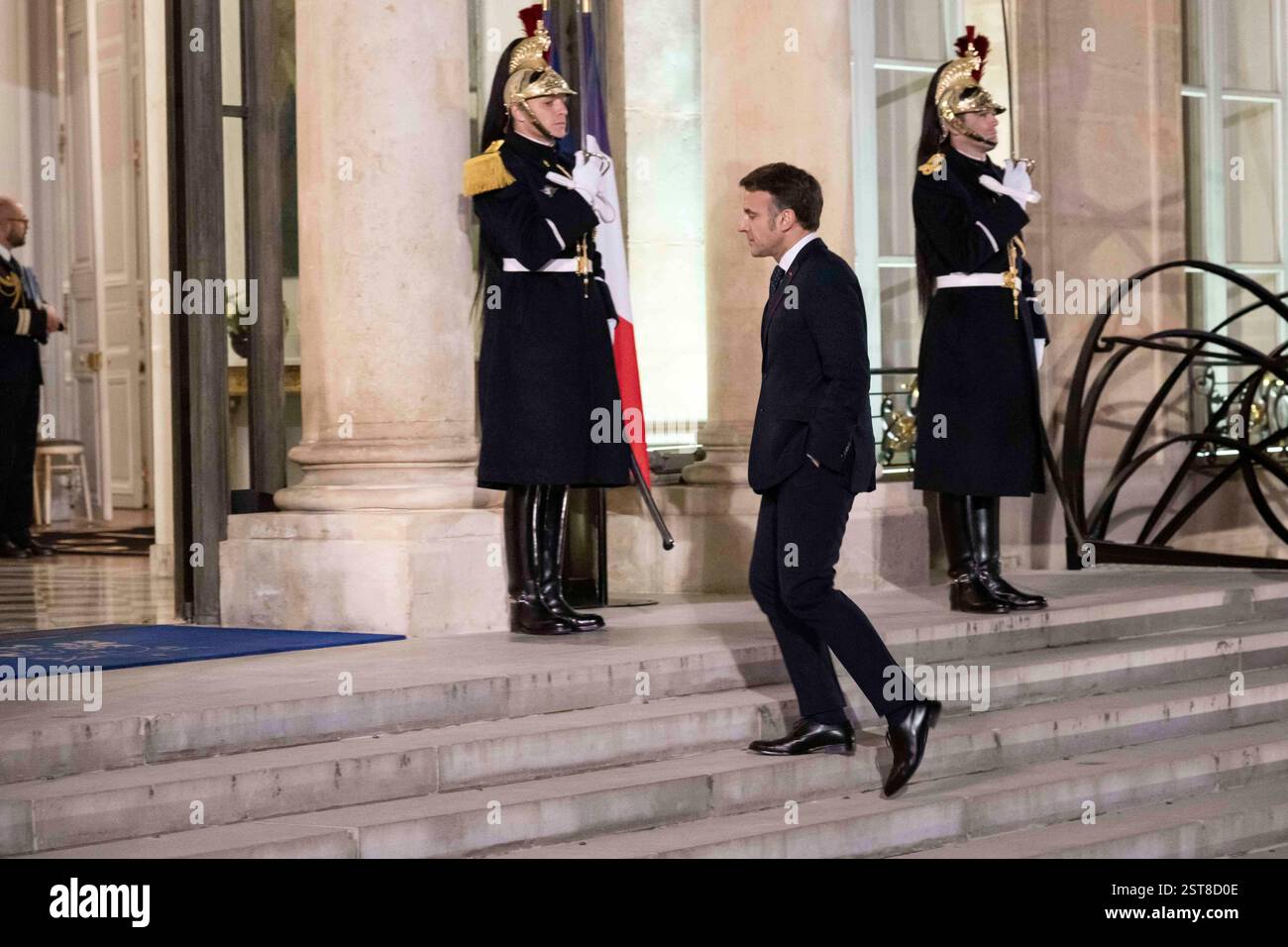 French President Emmanuel Macron after an informal summit of European ...
