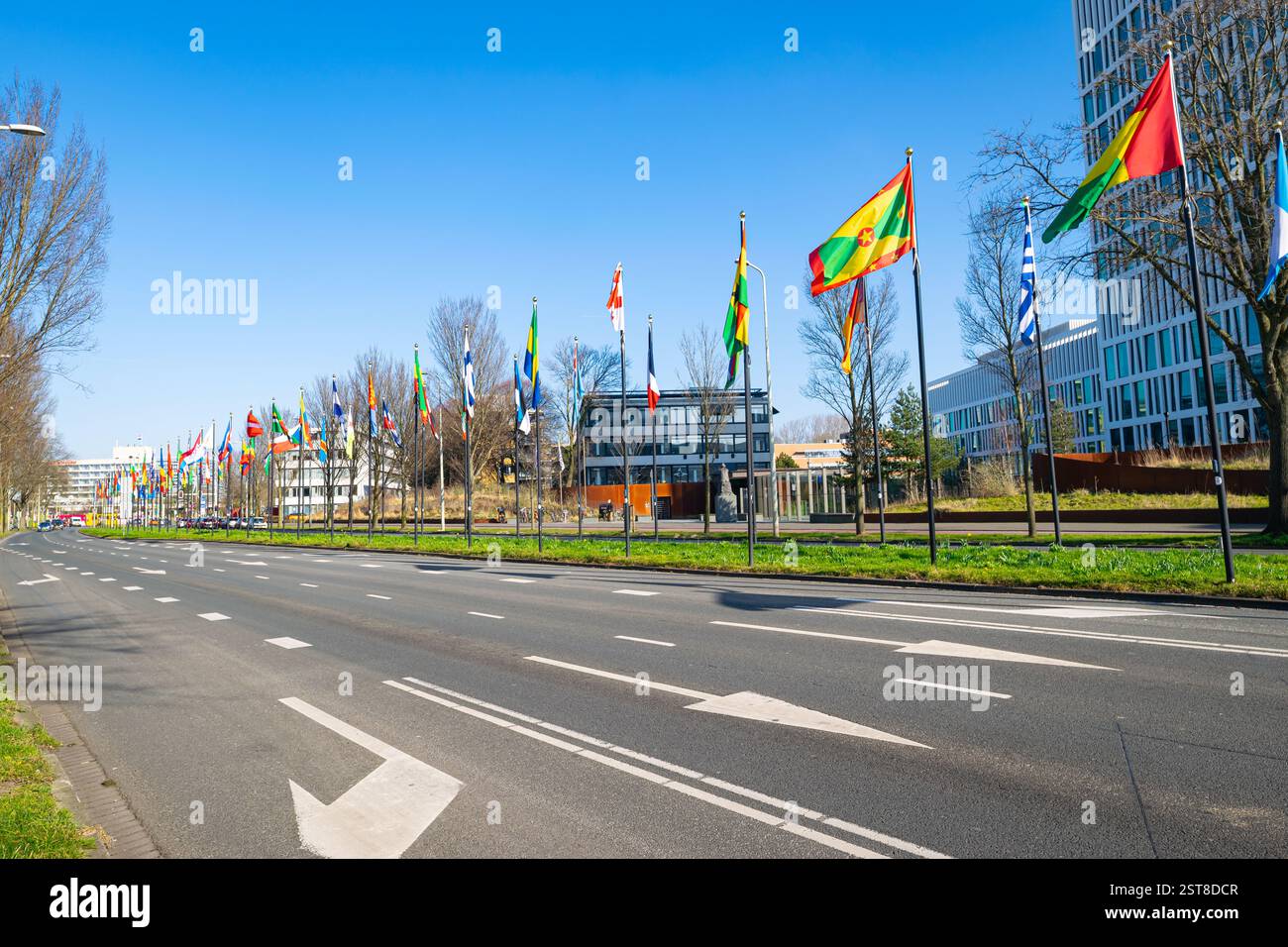 World summit flags hi-res stock photography and images - Alamy