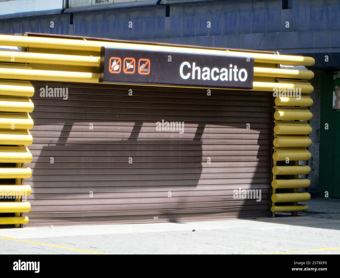 Metro de Caracas. Chacaito Station.Editorial, editorial illustrative ...