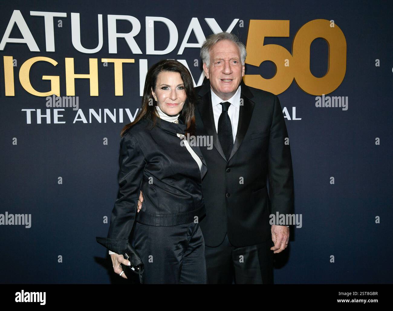 Alan Zweibel, right, and Robin Zweibel attend the SNL50: The ...