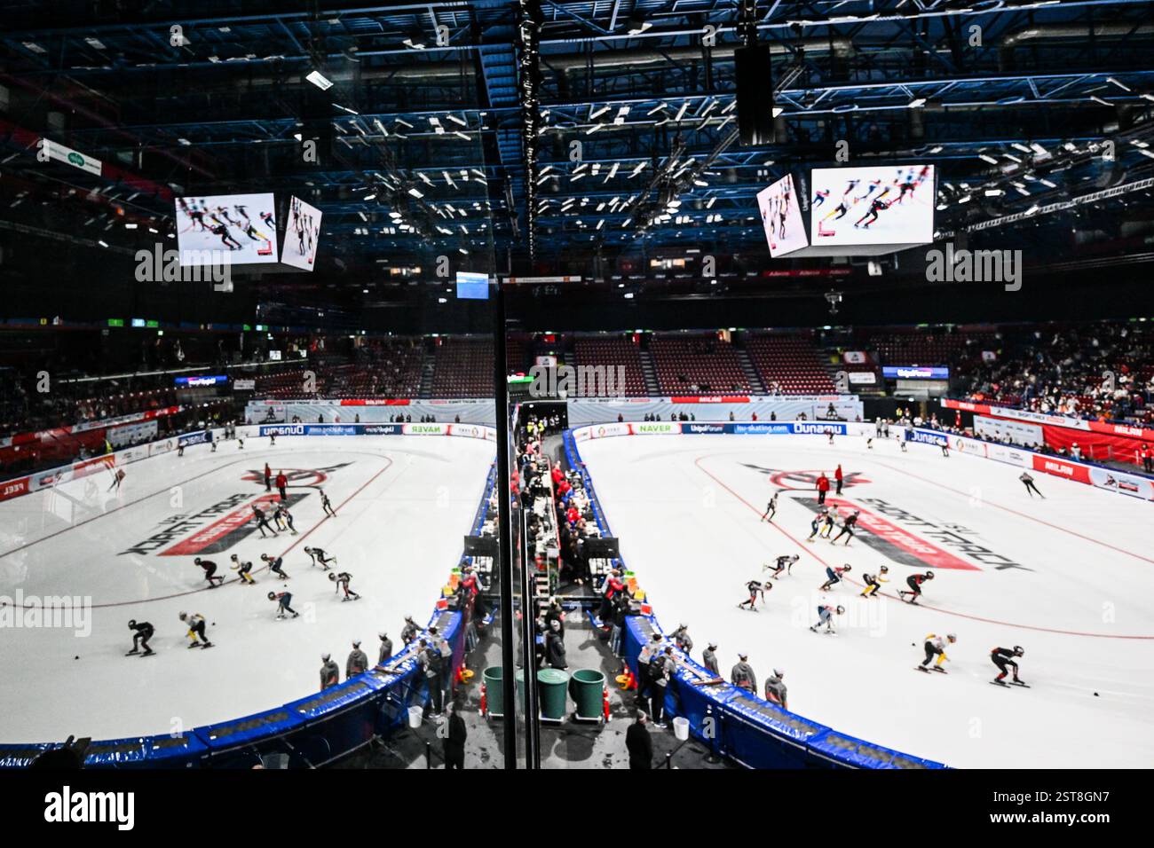 Italy. 15th Feb, 2025. General view of Unipol Forum Milano during Speed ...