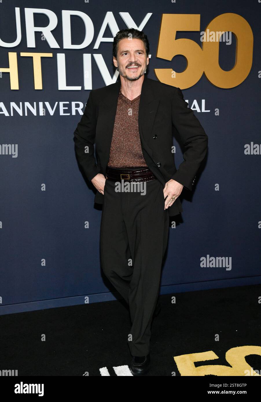 Pedro Pascal attends the SNL50: The Anniversary Special at Rockefeller ...