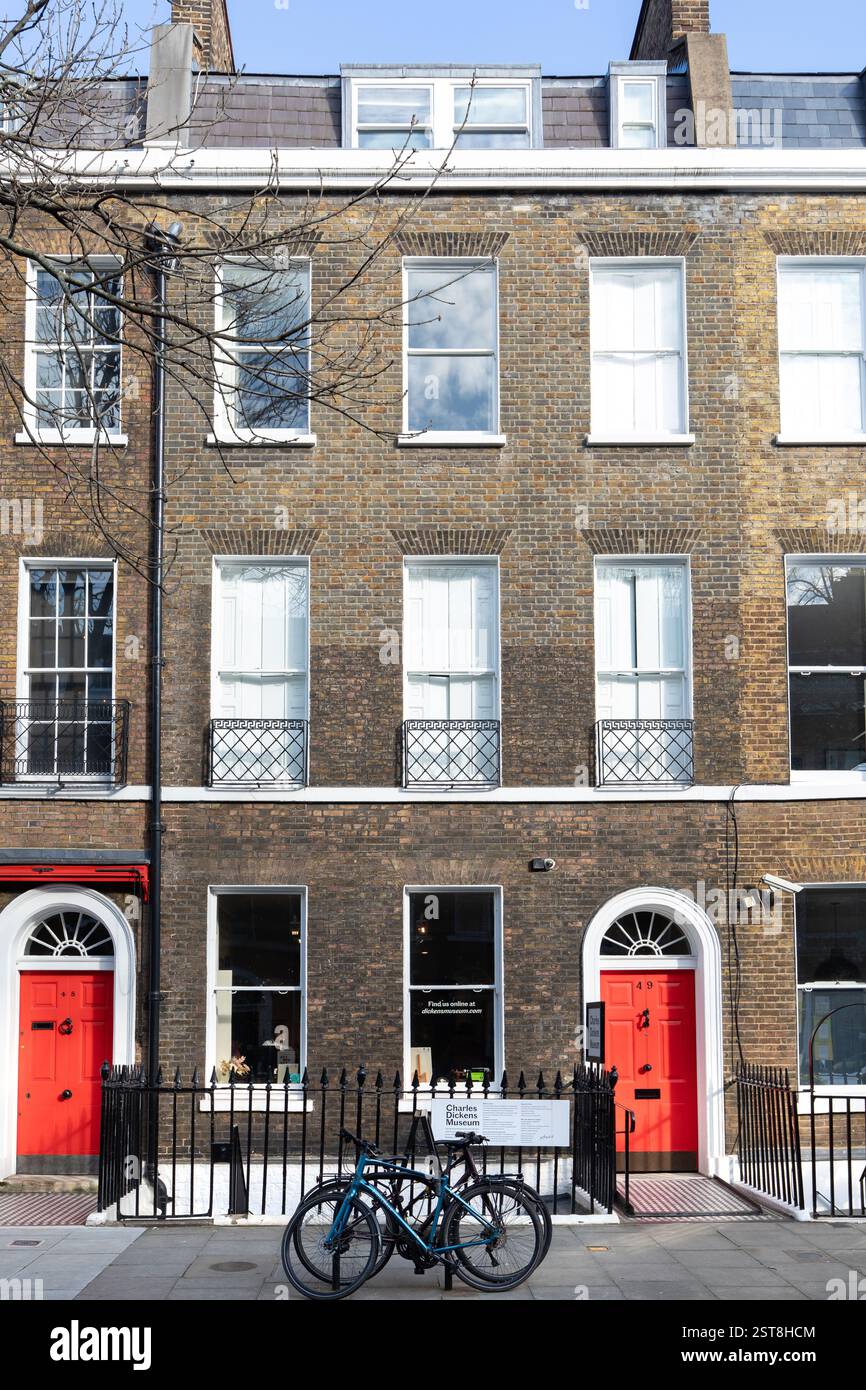 Charles Dickens Museum, London Stock Photo - Alamy
