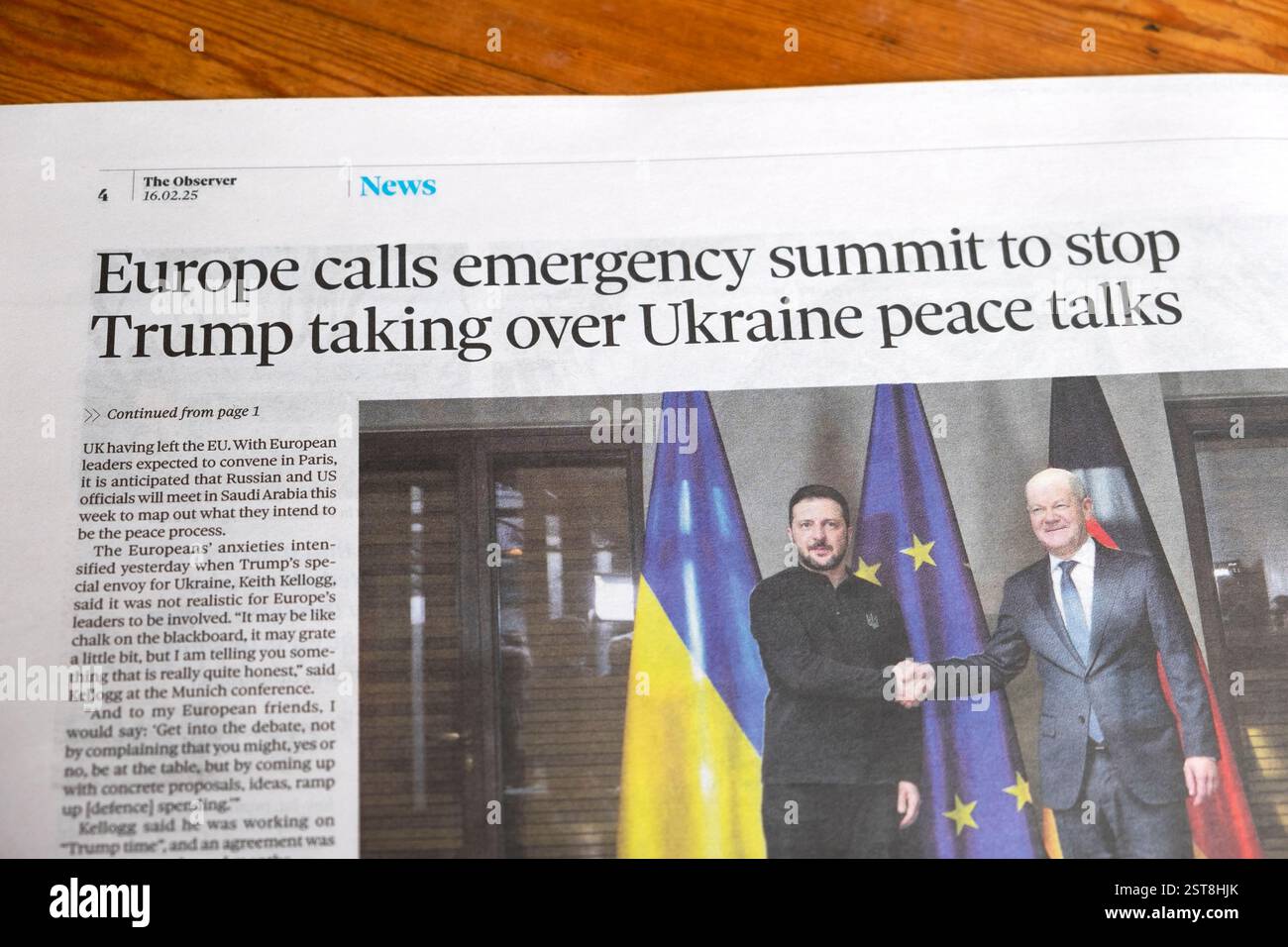 'Europe calls emergency summit to stop Trump taking over Ukraine peace ...