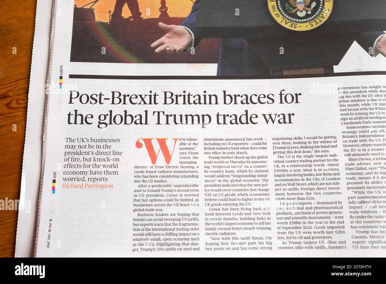 'Post-Brexit Britain braces for the global Trump trade war' Observer ...