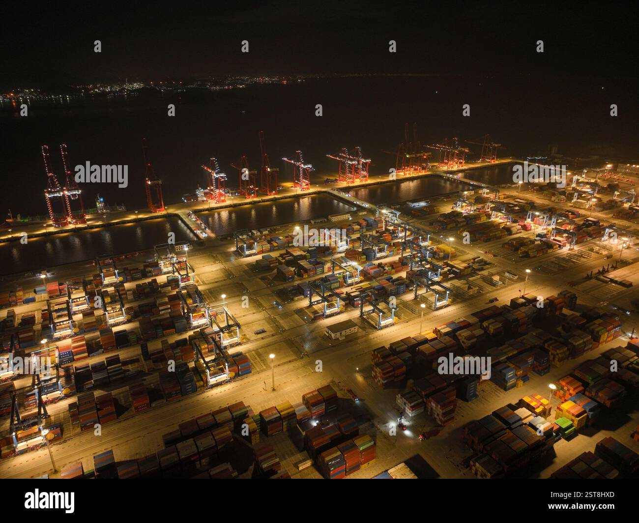 Zhoushan, China. 16th Feb, 2025. ZHOUSHAN, CHINA - FEBRUARY 16, 2025 ...