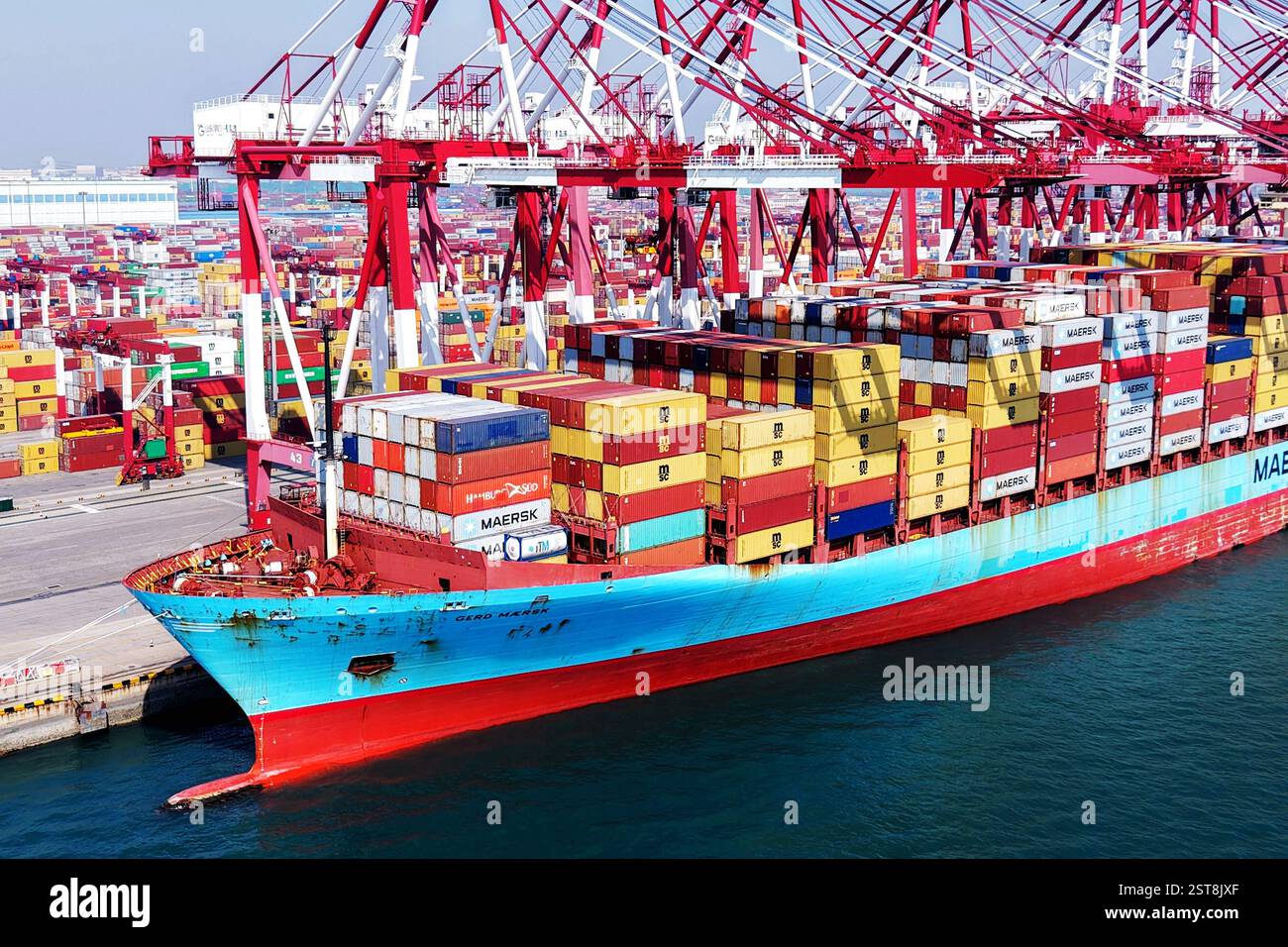 Qingdao, China. 17th Feb, 2025. QINGDAO, CHINA - FEBRUARY 17, 2025 ...