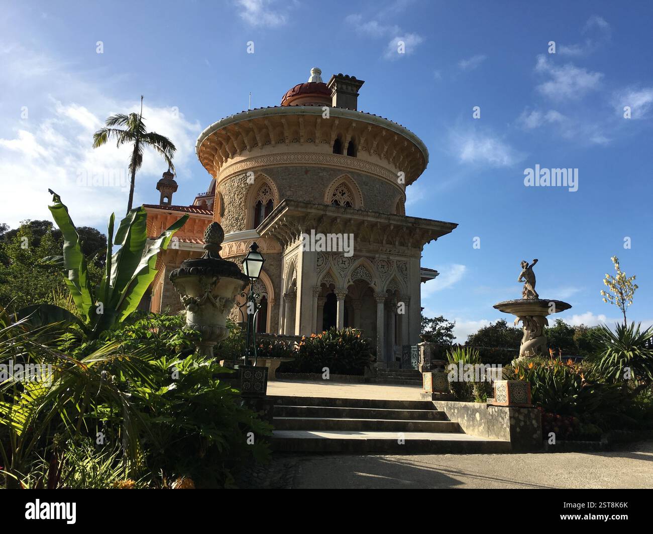 Palace of Monserrate, Sintra, Portugal. Romantic Revival architecture ...